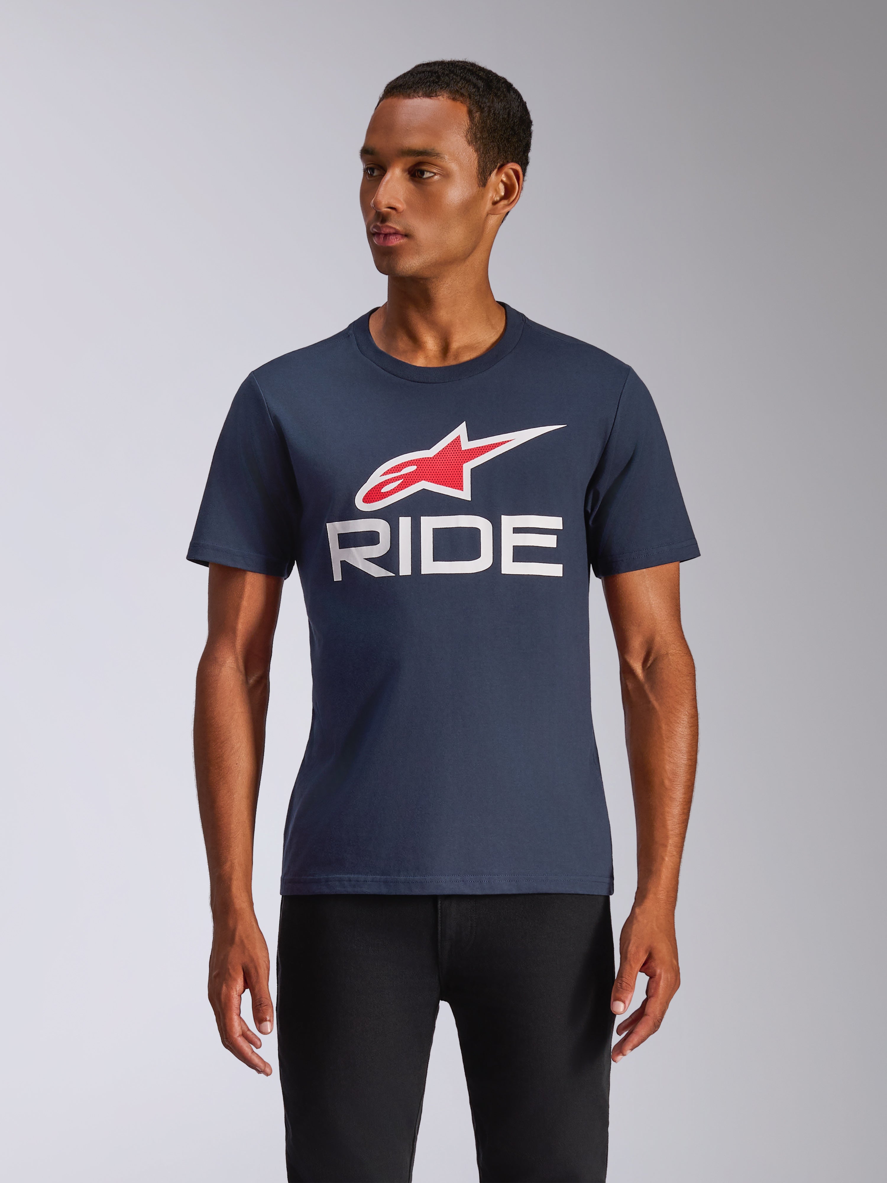 Ride 4.0 CSF Tee - BLUE SPORTSWEAR Tees | Alpinestars® Official Store