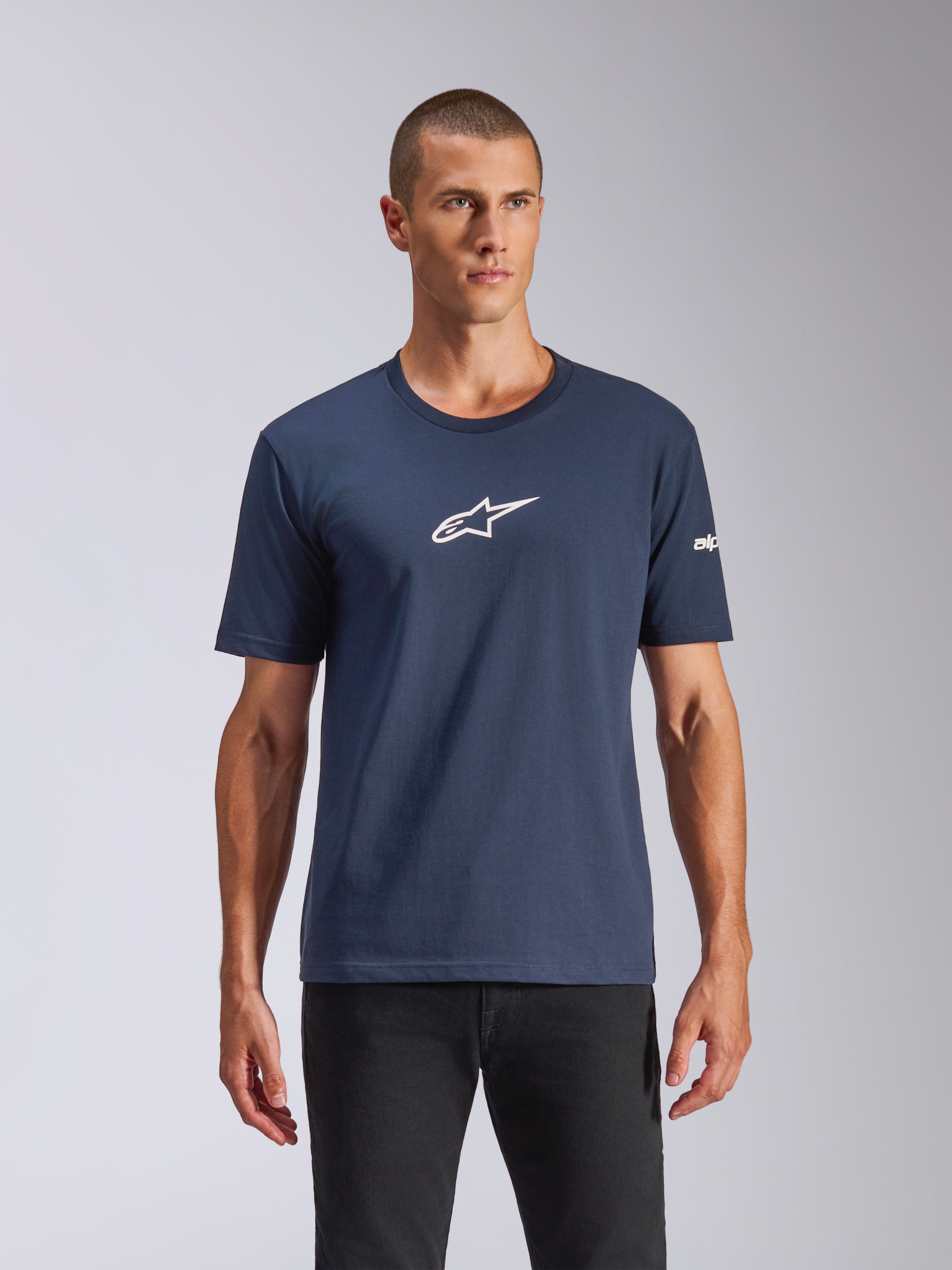 Frontal CSF Tee - Short Sleeve - BLUE SPORTSWEAR Tees | Alpinestars® Official Store