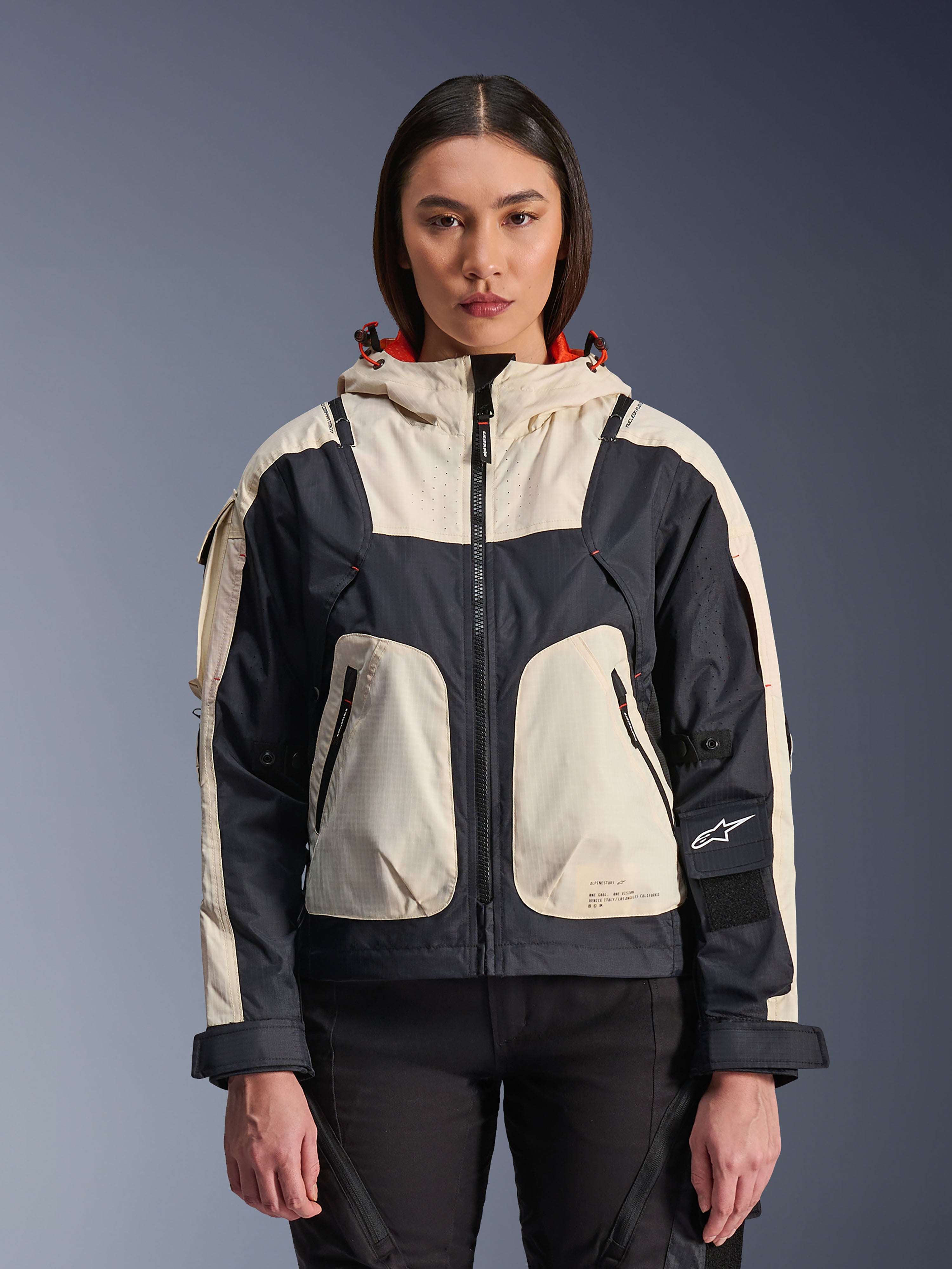 Woman Molly Air Jacket - Black ROAD Jackets | Alpinestars