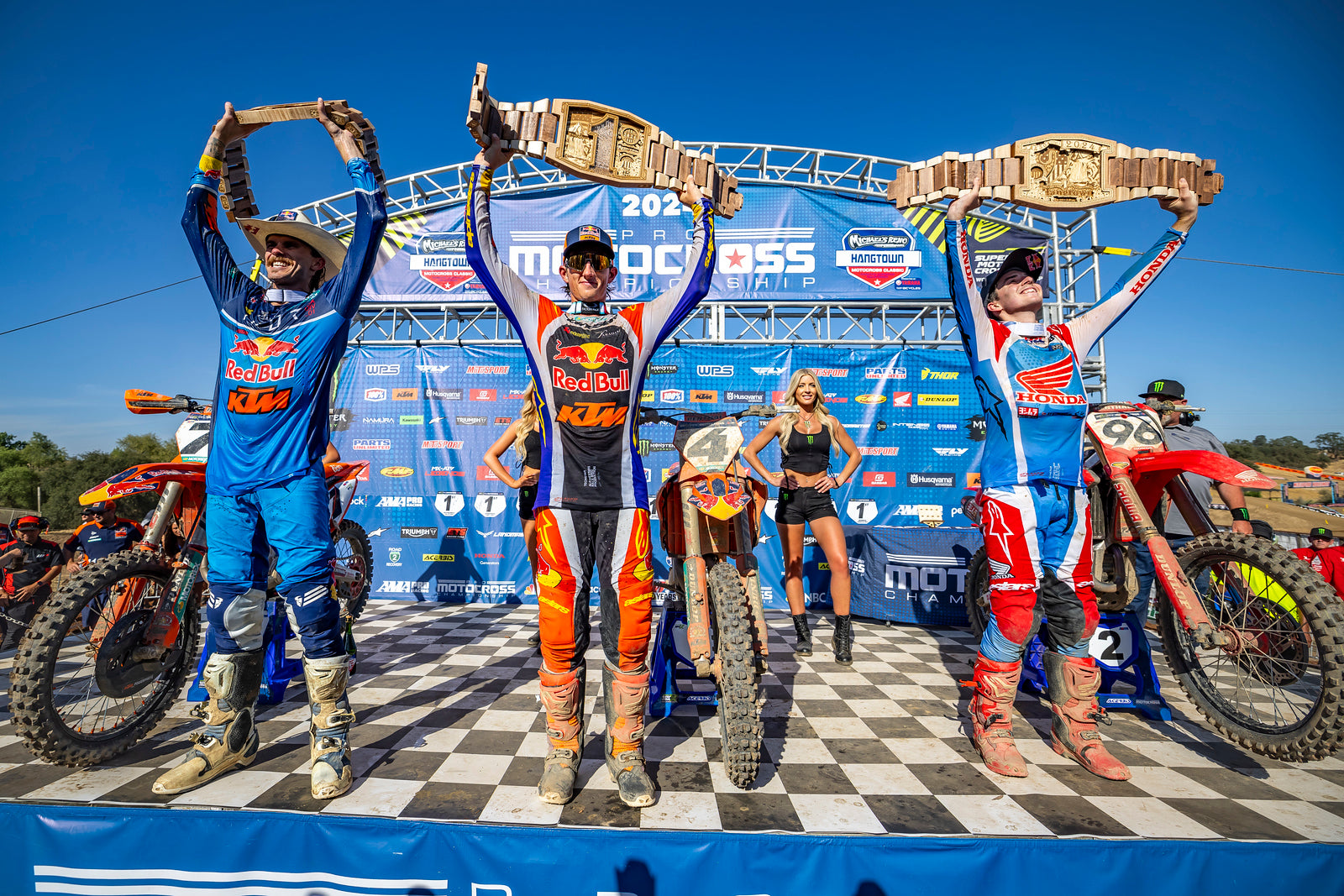 ALPINESTARS PRO MOTOCROSS CHAMPIONSHIP 450 TOP SEVEN LOCK-OUT AT HANGT ...