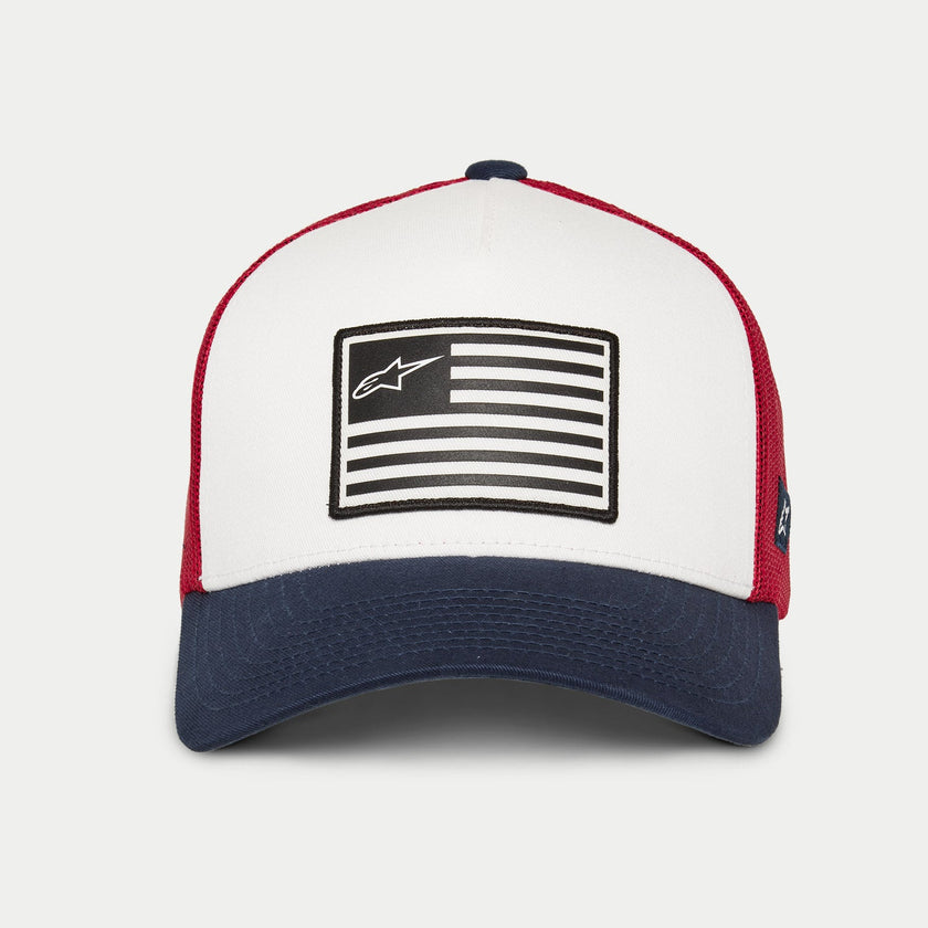 Flag Snapback Hat - RED SPORTSWEAR Hats | Alpinestars