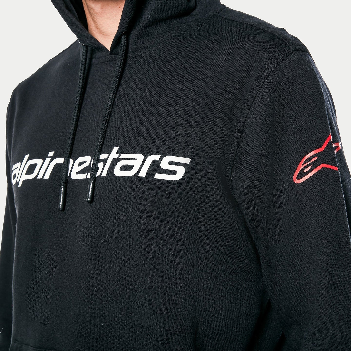 Linear Wordmark 2.0 Hoodie - BLACK SPORTSWEAR Hoodies & Pullovers | Alpinestars® Official Store