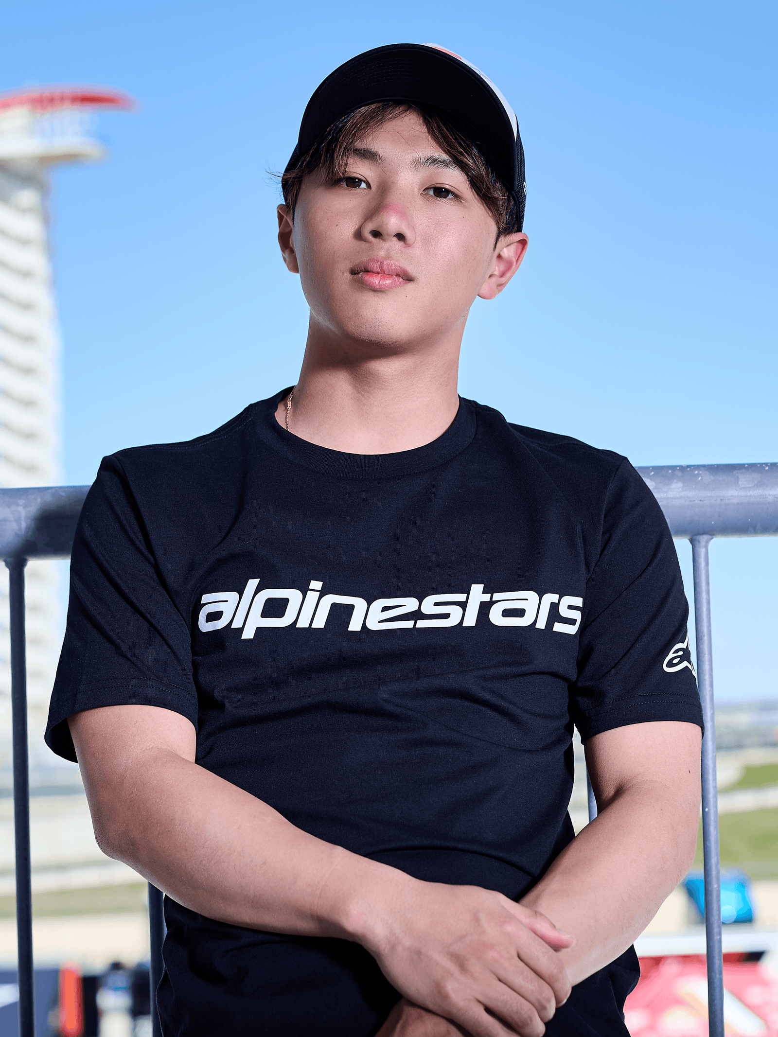 Linear Wordmark 2.0 CSF Tee - Black Casual Tee | Alpinestars®