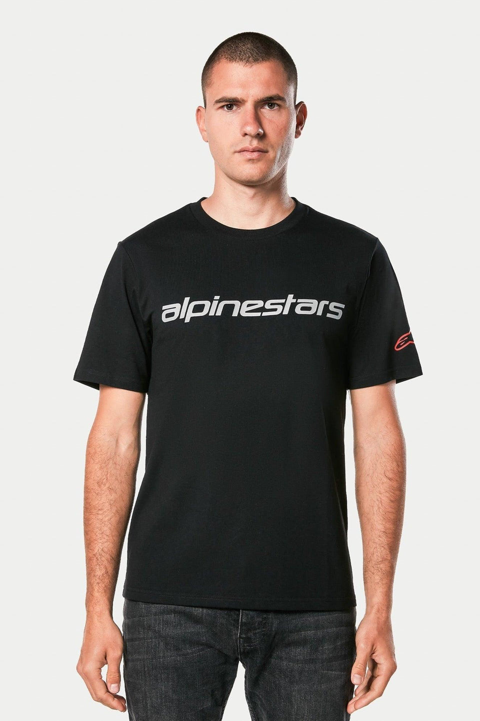 Linear Wordmark 2.0 CSF Tee - Black Casual Tee | Alpinestars®