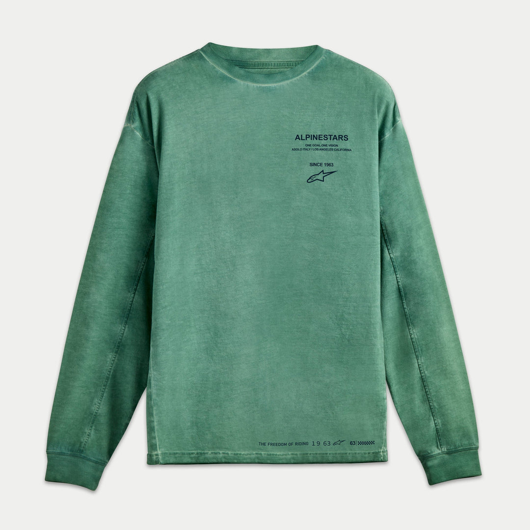 Dispatch Tee - Long Sleeve - GREEN SPORTSWEAR Tees | Alpinestars ...