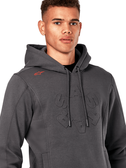 Substratus Hoodie - GRAY SPORTSWEAR Hoodies & Pullovers | Alpinestars