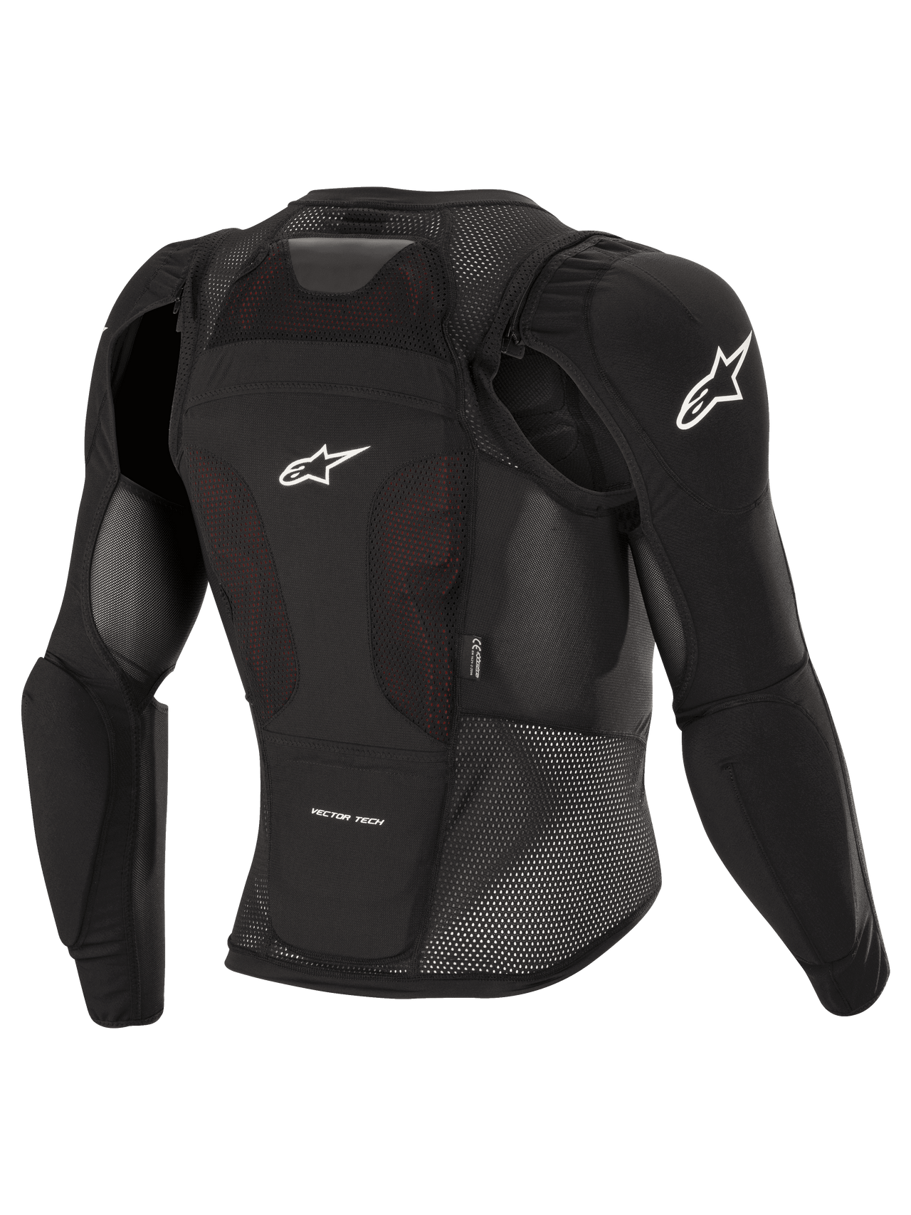 Vector Tech Protection Jacket - Long Sleeve - BLACK OFF-ROAD Protection ...