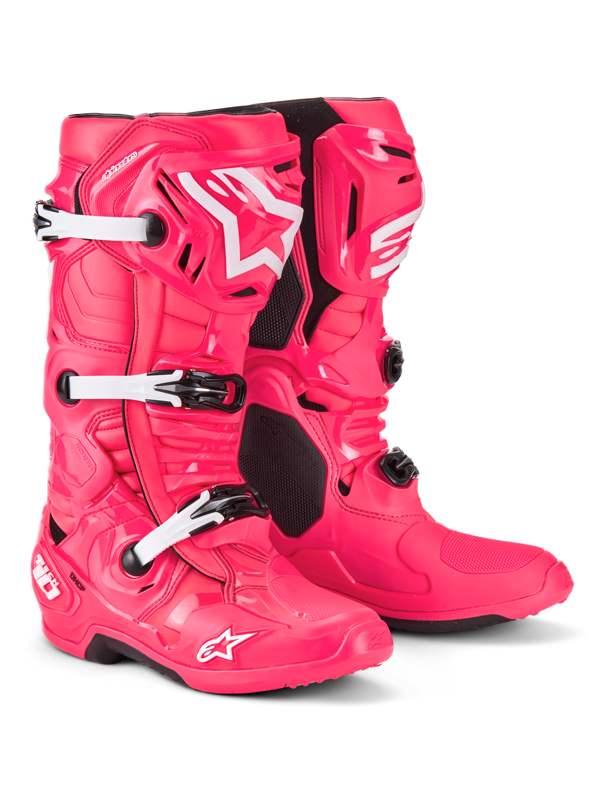Tech 10 Boots - Pink MOTOCROSS Boots | Alpinestars