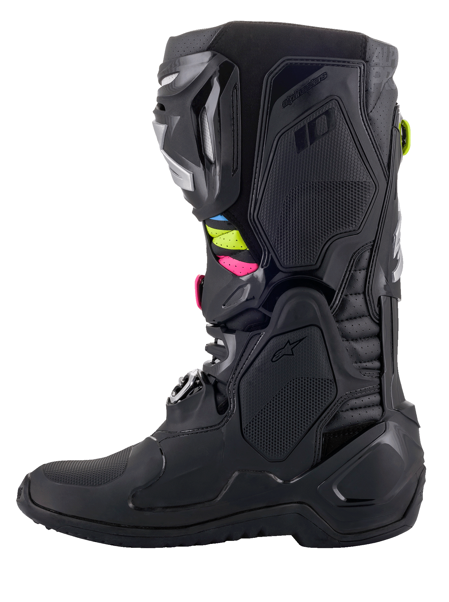Tech 10 Supervented Boots - PC - BLACK MOTOCROSS Boots | Alpinestars