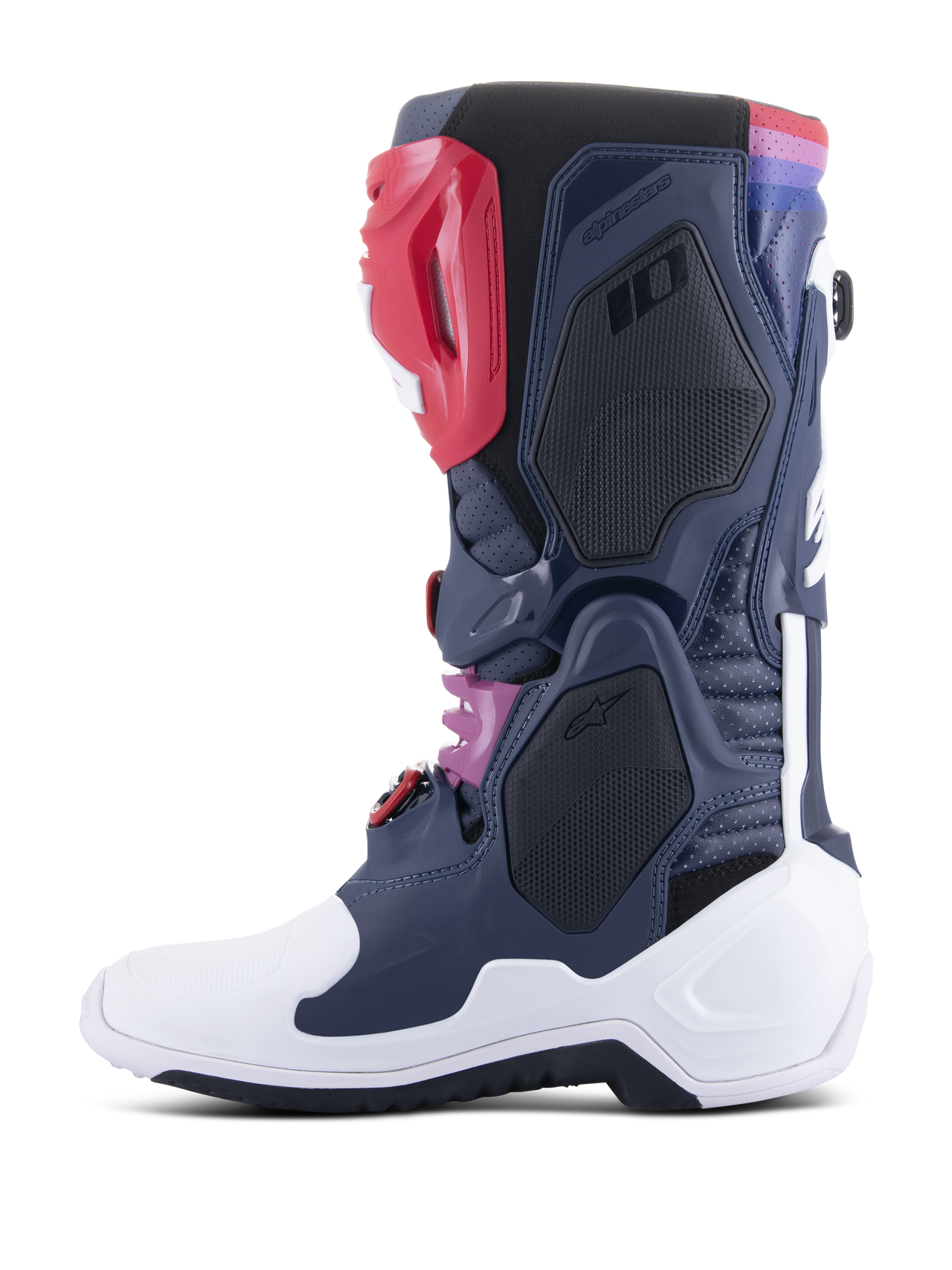 Tech 10 Supervented Boots - WHITE MOTOCROSS Boots | Alpinestars