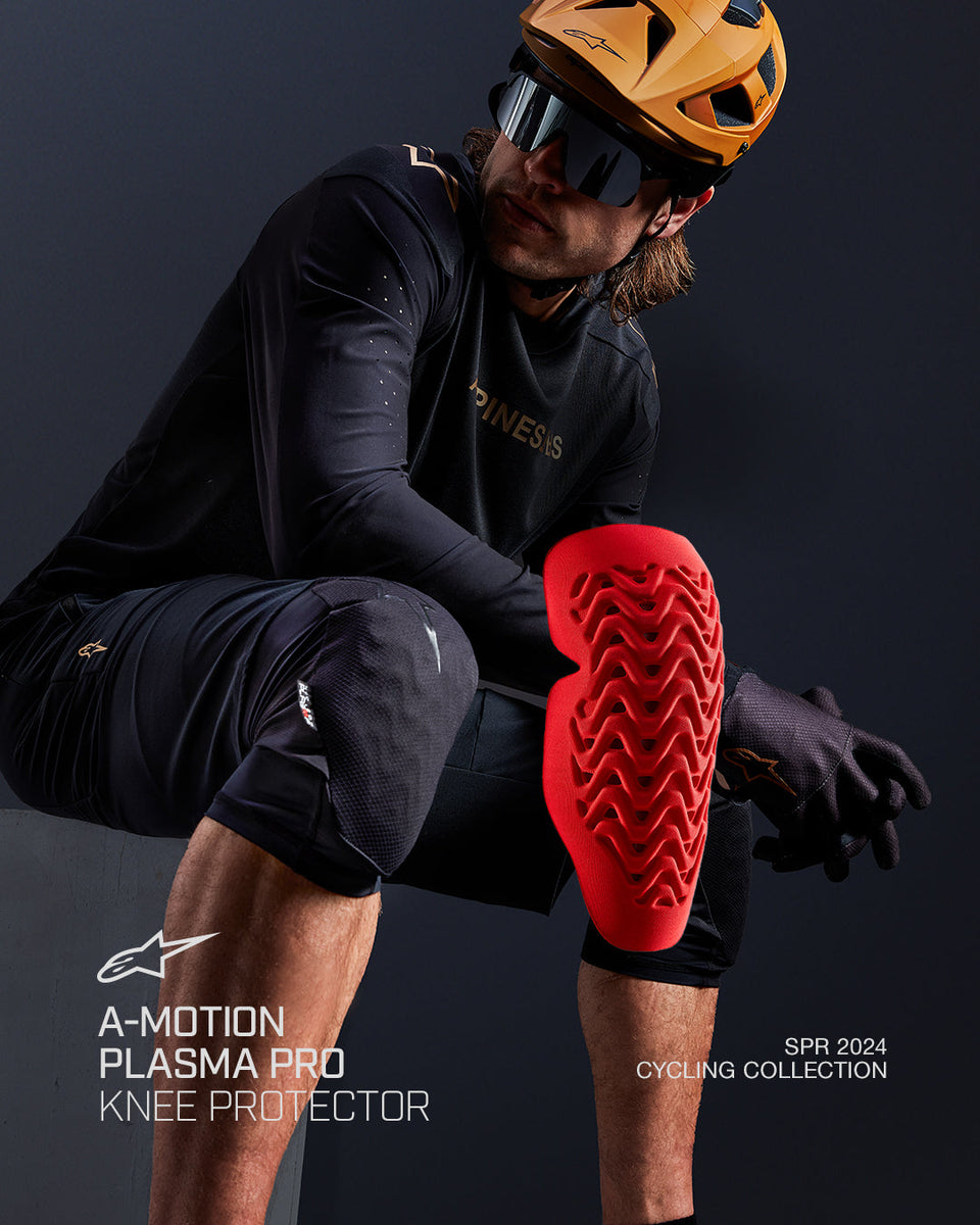 A-Motion Plasma Pro - Cycling Knee Protectors | Alpinestars®