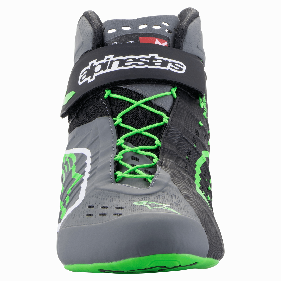 Tech-1 KX V2 Shoes - BLACK KARTING Footwear | Alpinestars