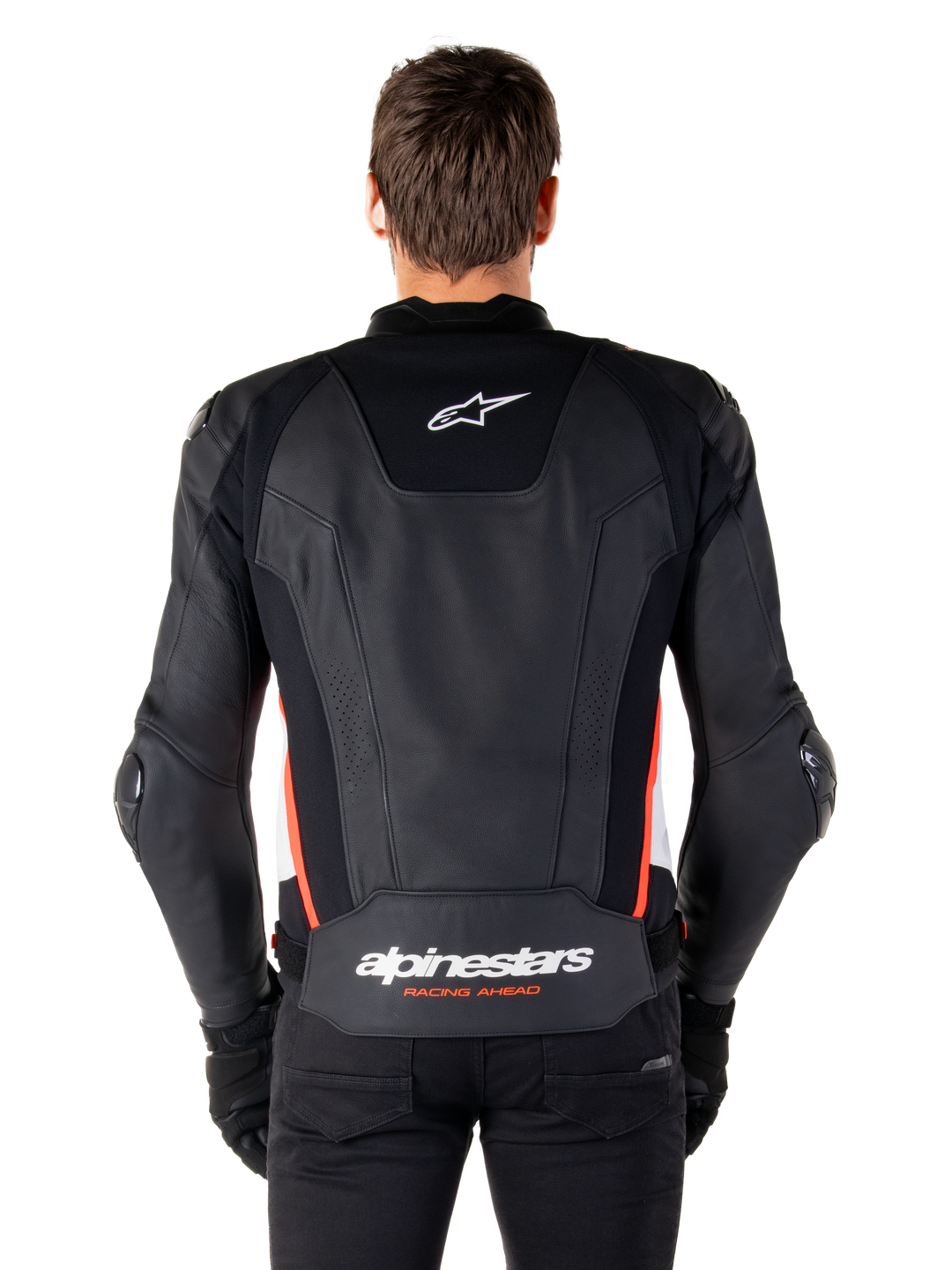 Missile V3 Leather Jacket - Black Jackets | Alpinestars