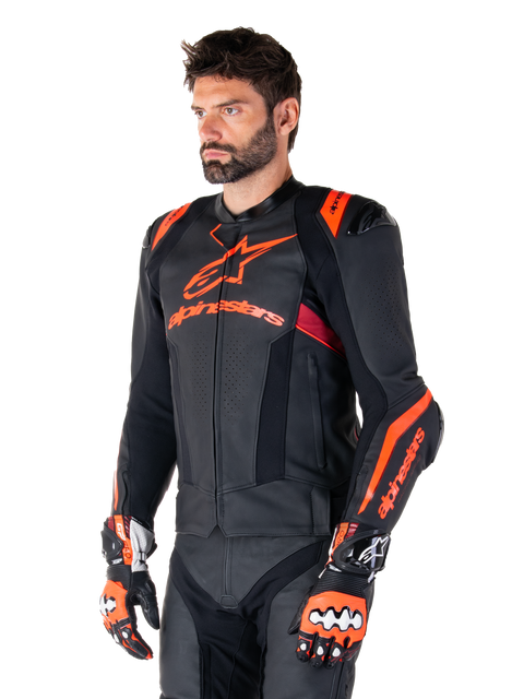 Missile V3 Ignition Leather - Motorcycle Jacket | Alpinestars®