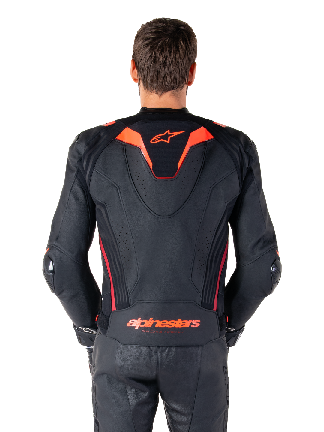 Missile V3 Ignition Leather Jacket - Black ROAD Jackets | Alpinestars