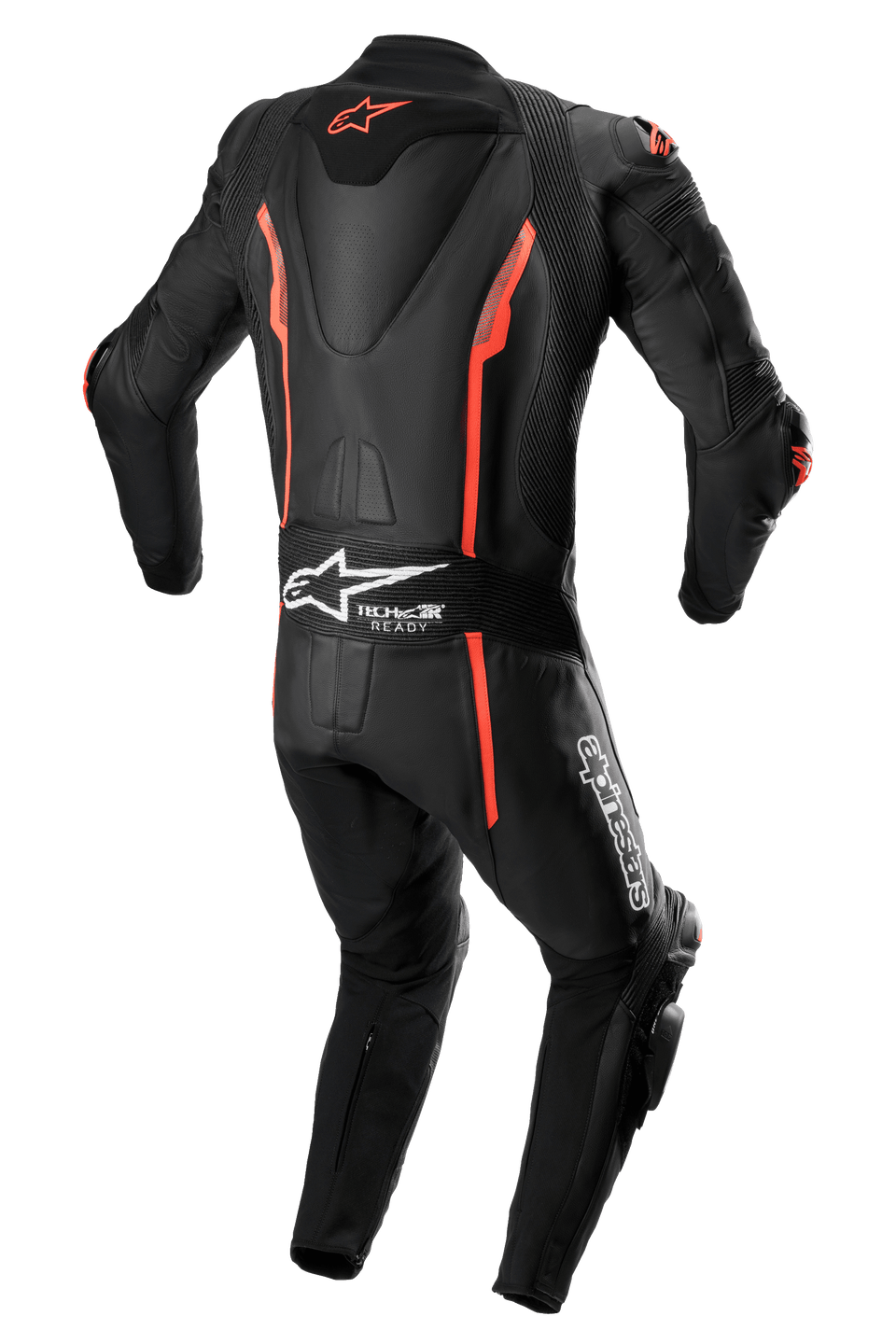 Missile V2 1-Piece Leather Suit - BLACK ROAD One Piece Suits | Alpinestars