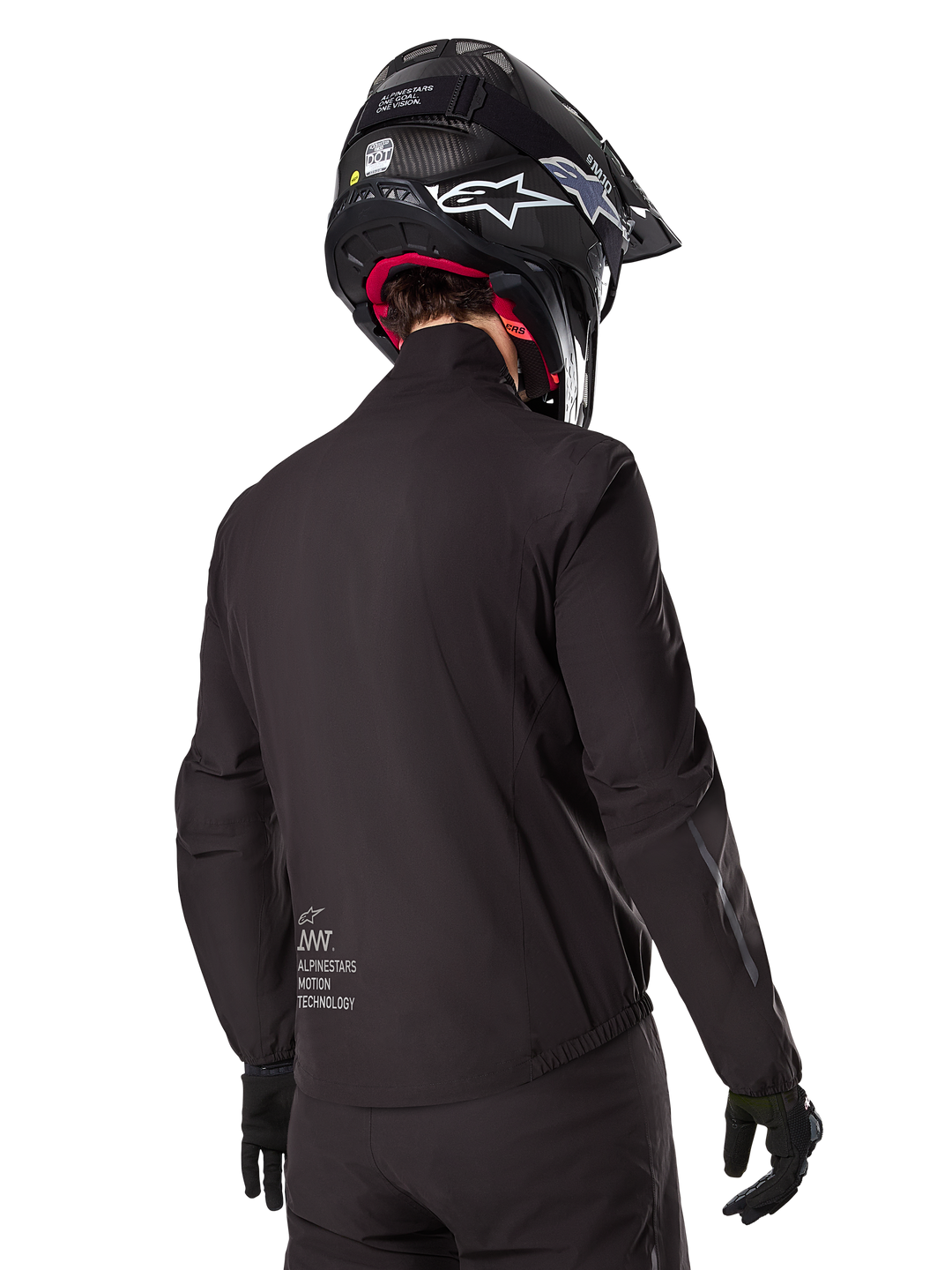 AMT-8 Stretch Drystar® Xf Jacket - Black ROAD Jackets | Alpinestars