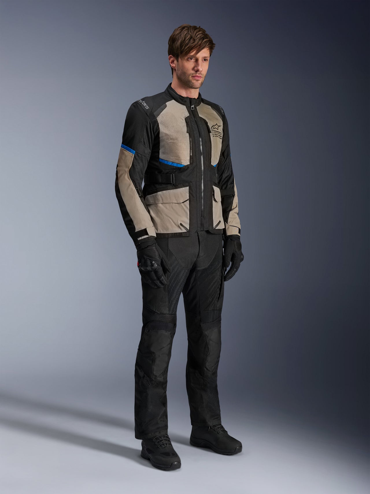 Andes Air Drystar® Jacket - Black ROAD Jackets | Alpinestars