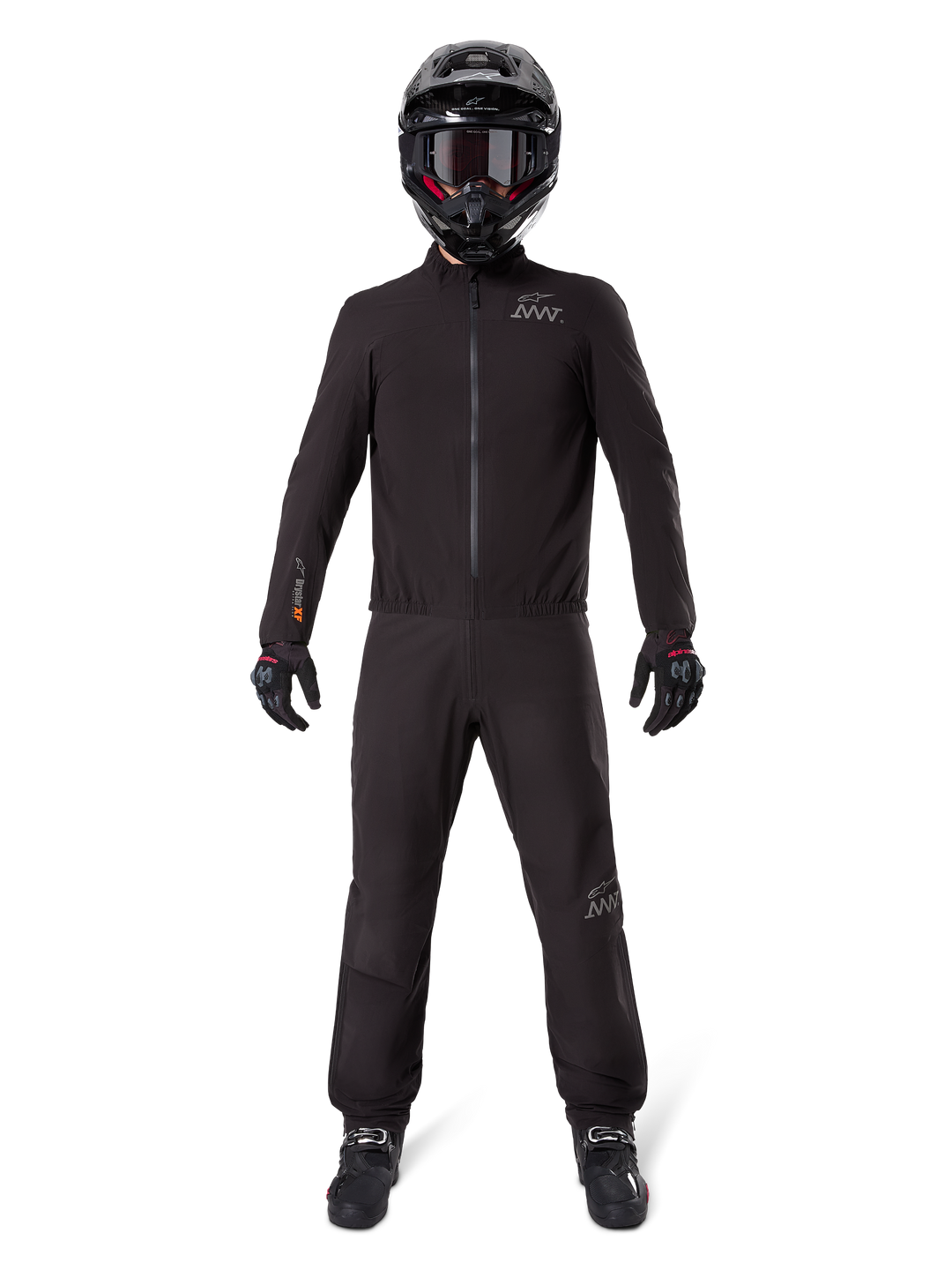 Amt-8 Stretch Drystar® Xf Pants - Black Textile Pants | Alpinestars