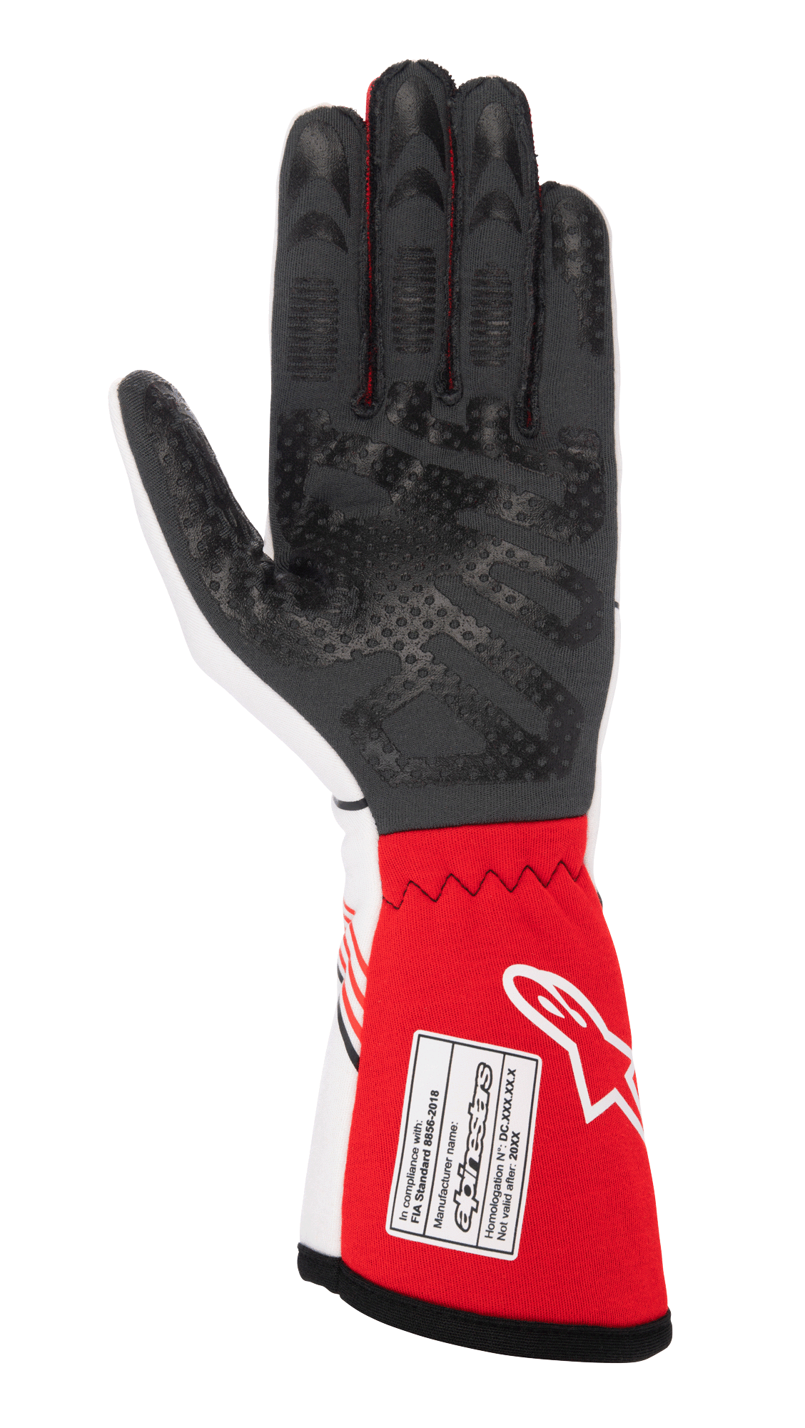 Tech-1 Race V3 Gloves - RED AUTO Gloves | Alpinestars