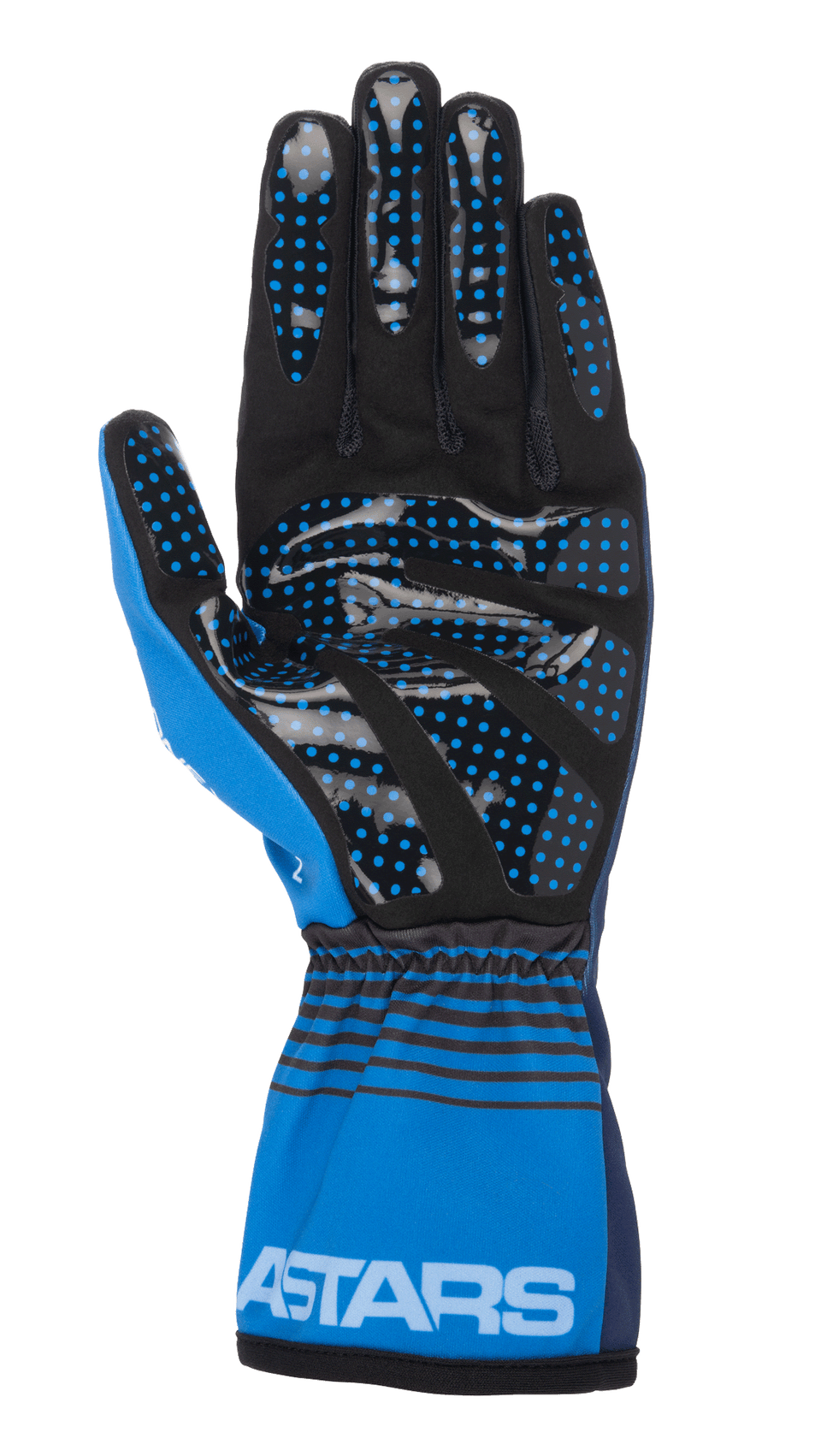 Tech-1 K Race V2 Future Gloves - BLUE KARTING Gloves