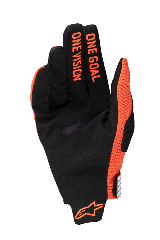 2026 Radar Pro Gloves - Orange MOTOCROSS Gloves | Alpinestars
