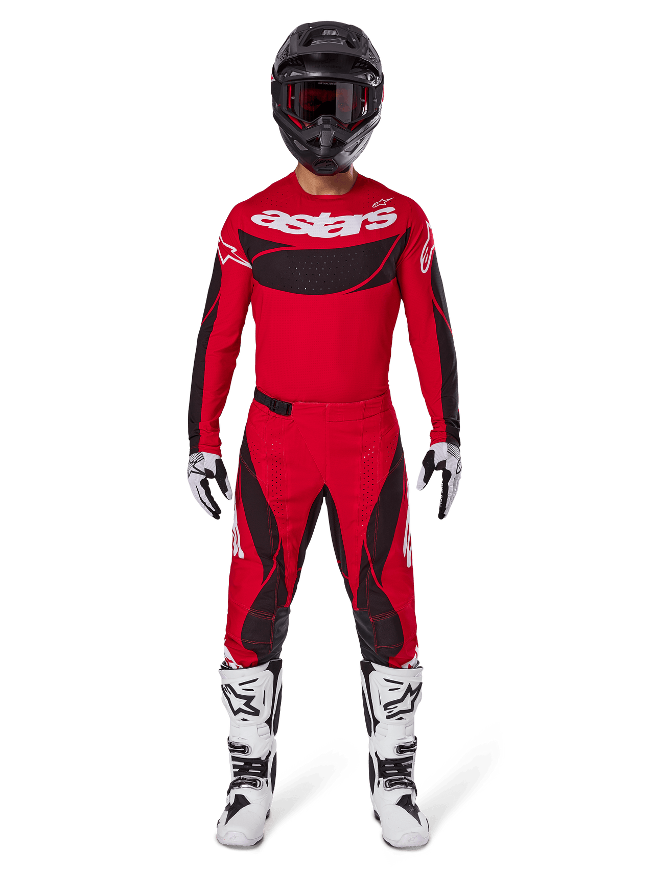 2025 Techstar Dreem Pants - Red OFF-ROAD Pants | Alpinestars