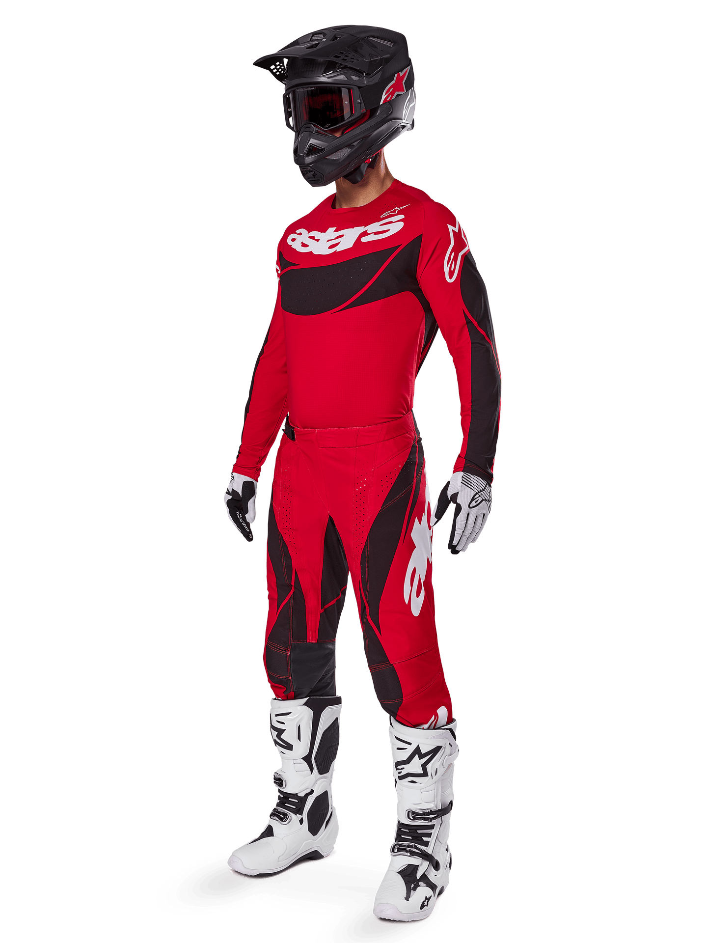 2025 Techstar Dreem Pants - Red OFF-ROAD Pants | Alpinestars