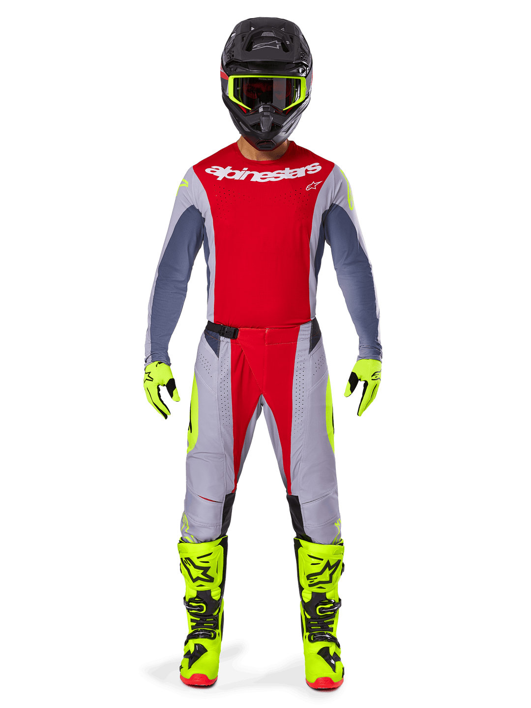 2025 Techstar Melt Jersey - Red MOTOCROSS Jerseys | Alpinestars