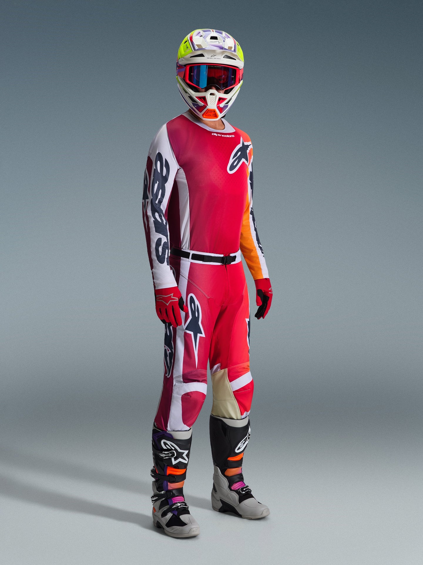 2026 Racer Portl Jersey - Red MOTOCROSS Jerseys | Alpinestars® Official ...