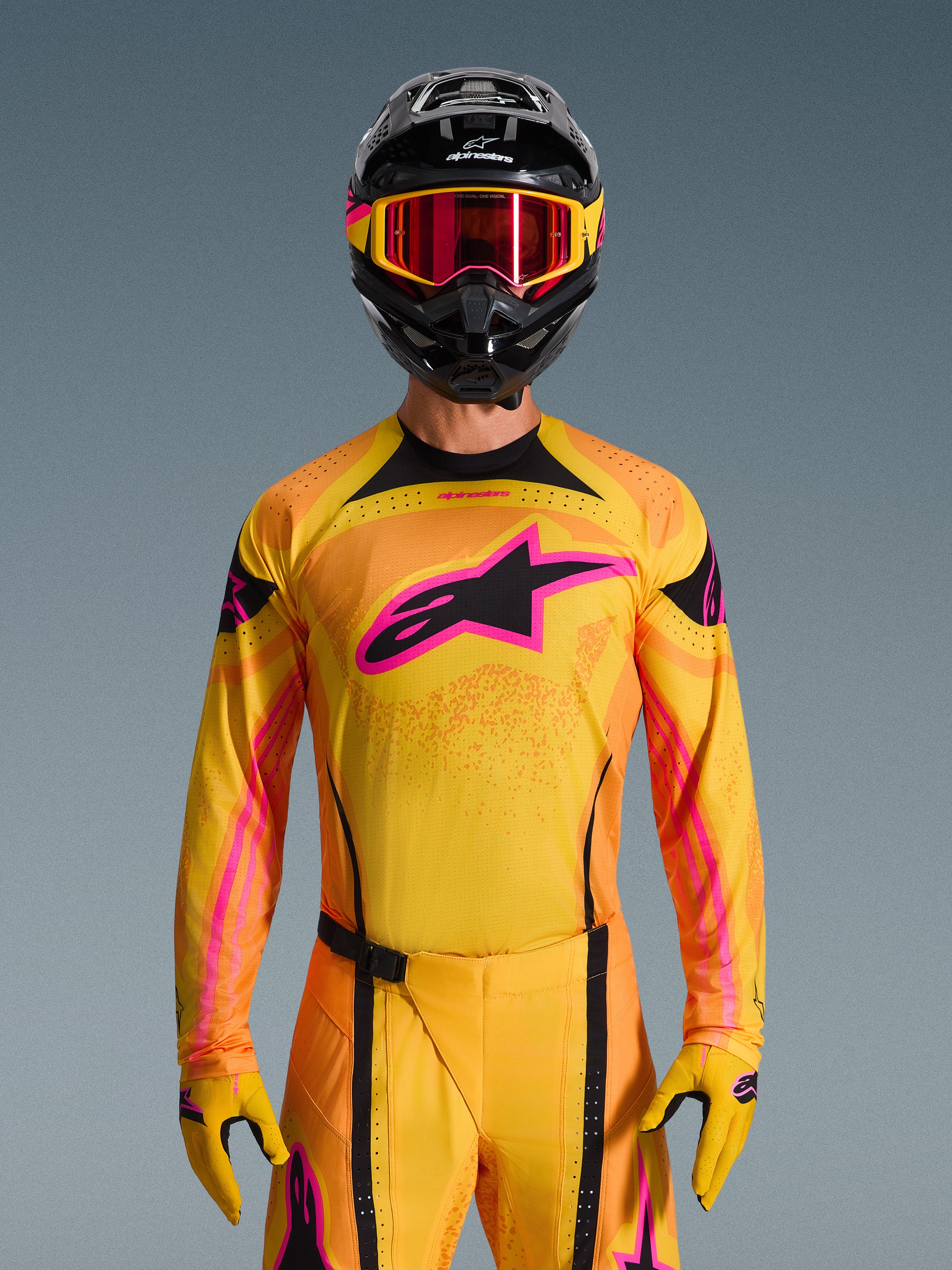 2026 Techstar Nomur Jersey - Orange MOTOCROSS Jerseys | Alpinestars ...