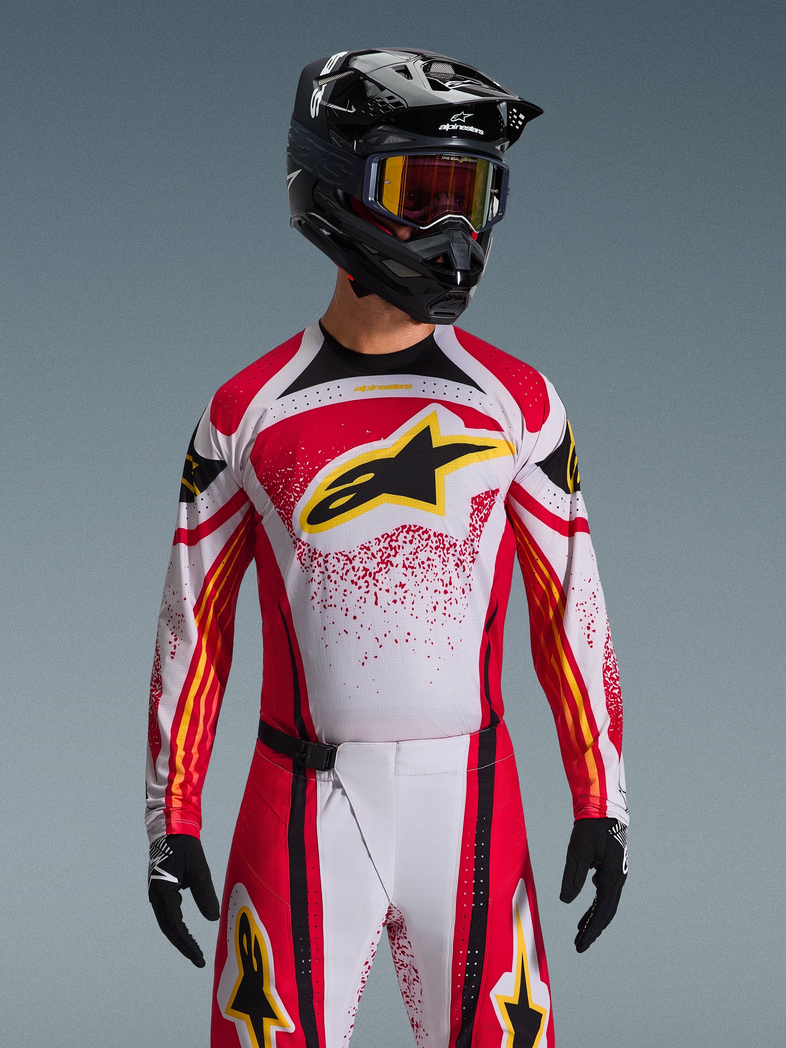 2026 Techstar Nomur Jersey - Red MOTOCROSS Jerseys | Alpinestars ...