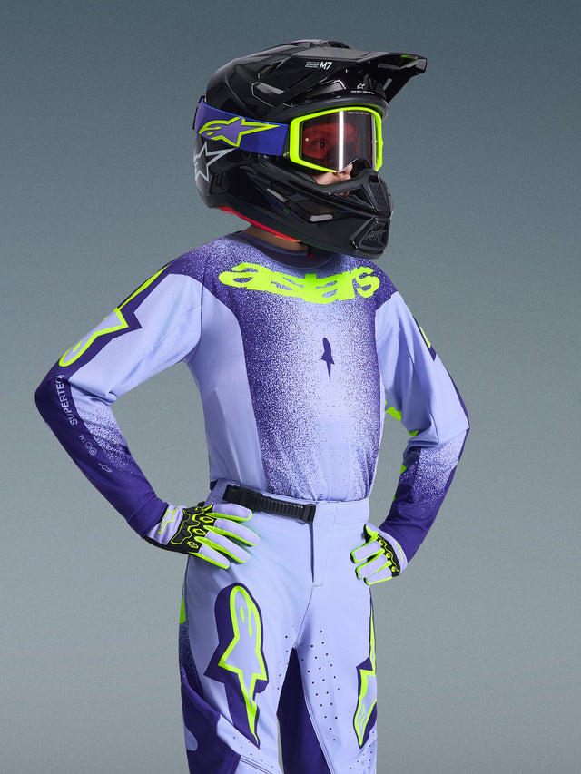2026 Youth Supertech Scenz Jersey - Purple MOTOCROSS Jerseys ...
