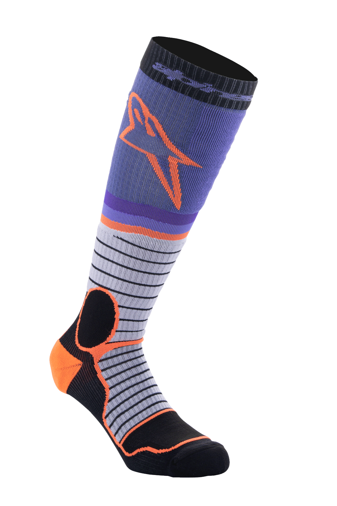 MX Pro Socks V2 - BLACK MOTOCROSS Riding Socks | Alpinestars