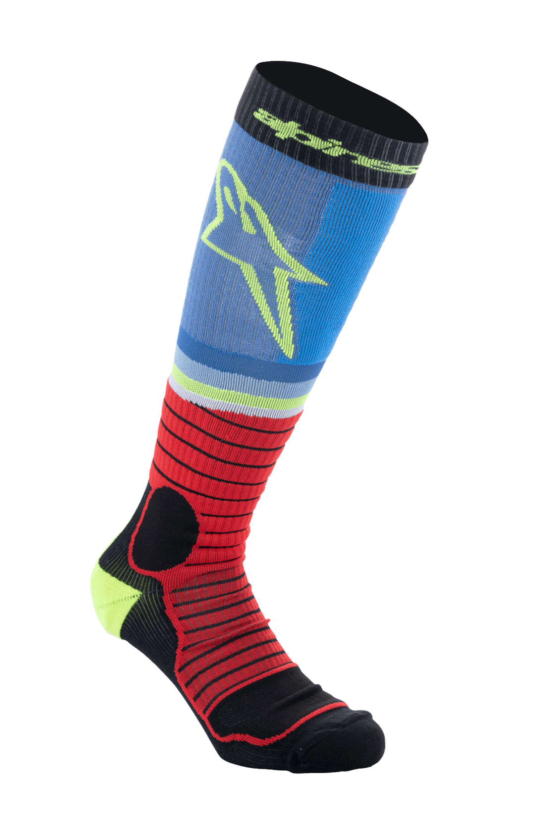 MX Pro Socks V2 - BLACK MOTOCROSS Riding Socks | Alpinestars