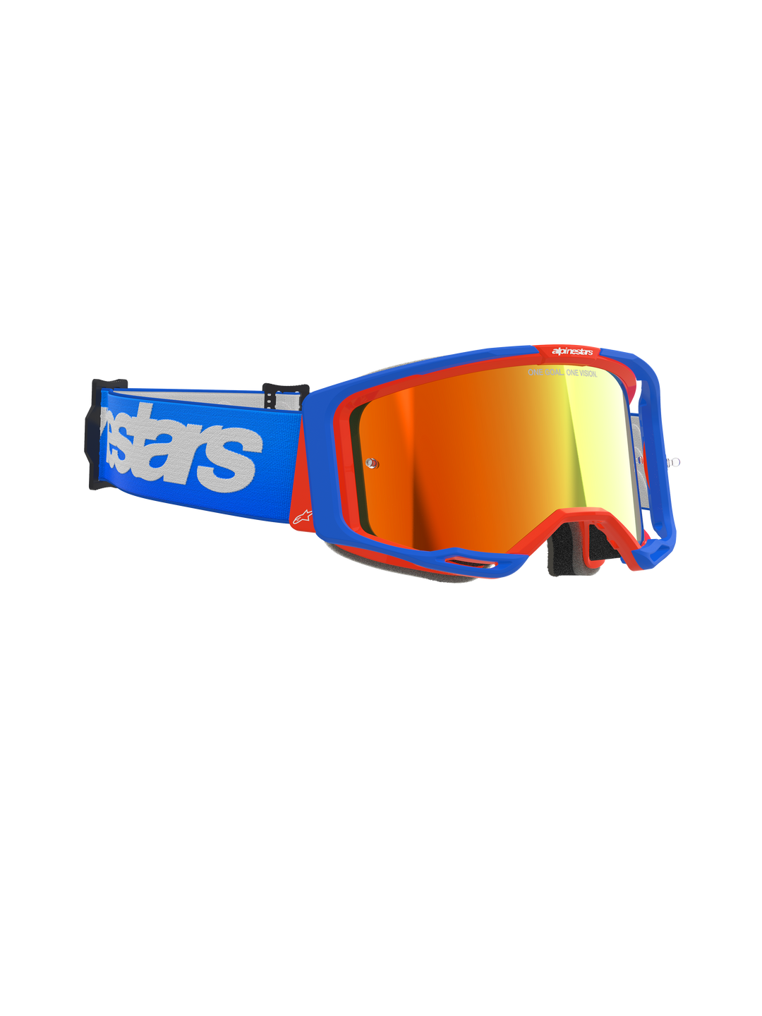 Vision 8 Wordmark Goggles - BLUE OFF-ROAD Goggles | Alpinestars