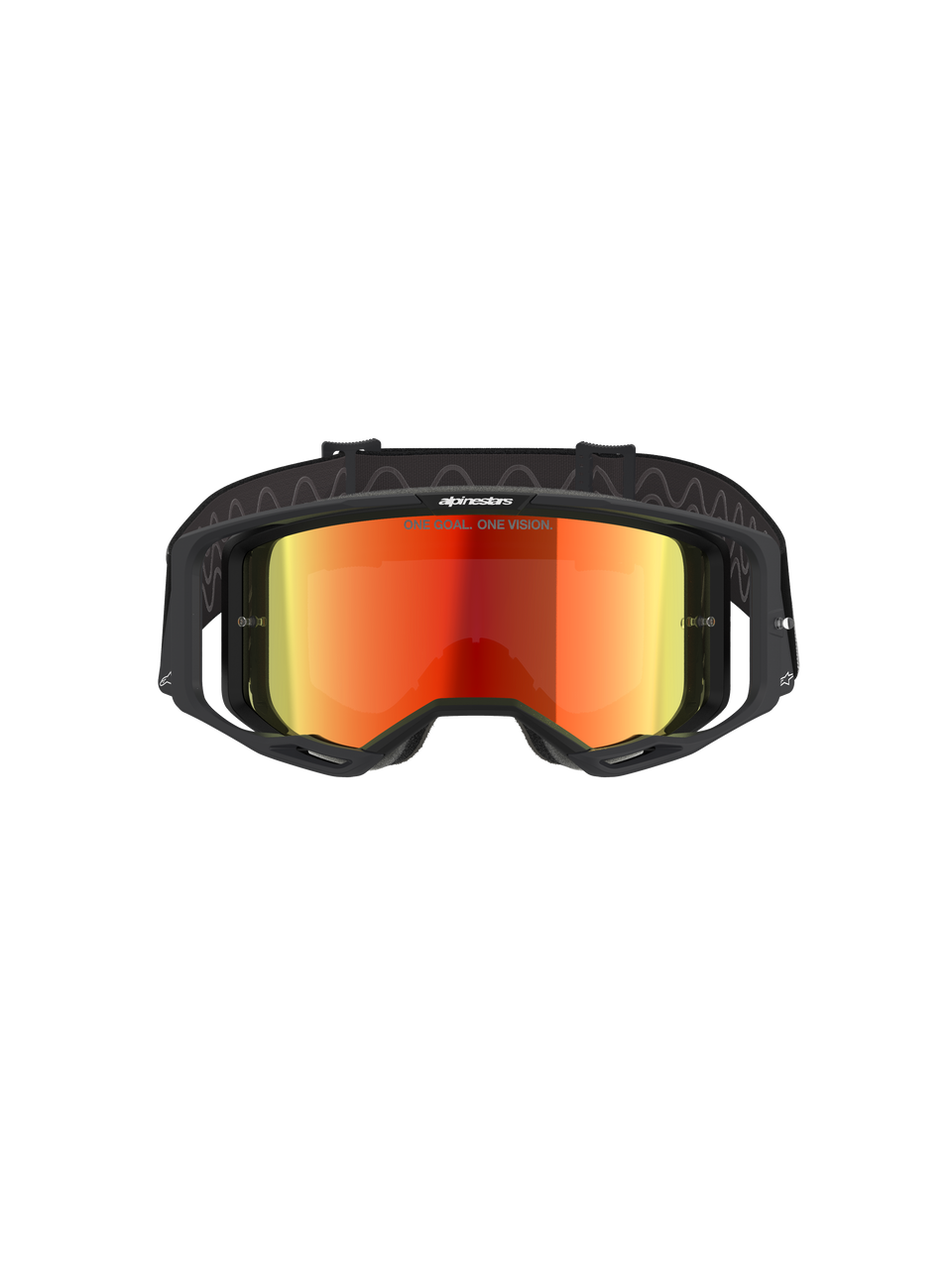 Vision 8 Corp Goggles - BLACK MOTOCROSS Goggles | Alpinestars