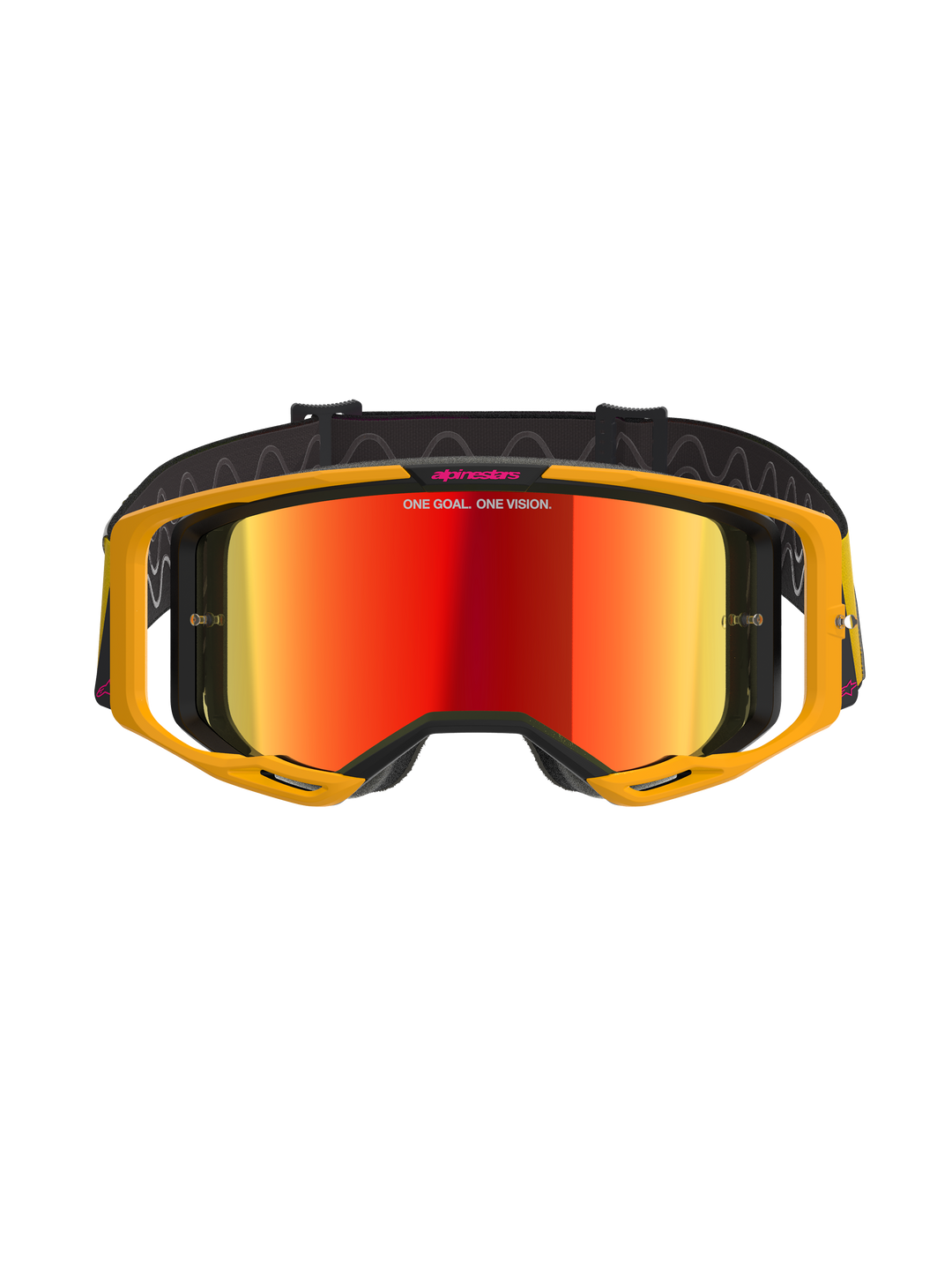 Vision 8 Corp Goggles - YELLOW MOTOCROSS Goggles | Alpinestars ...