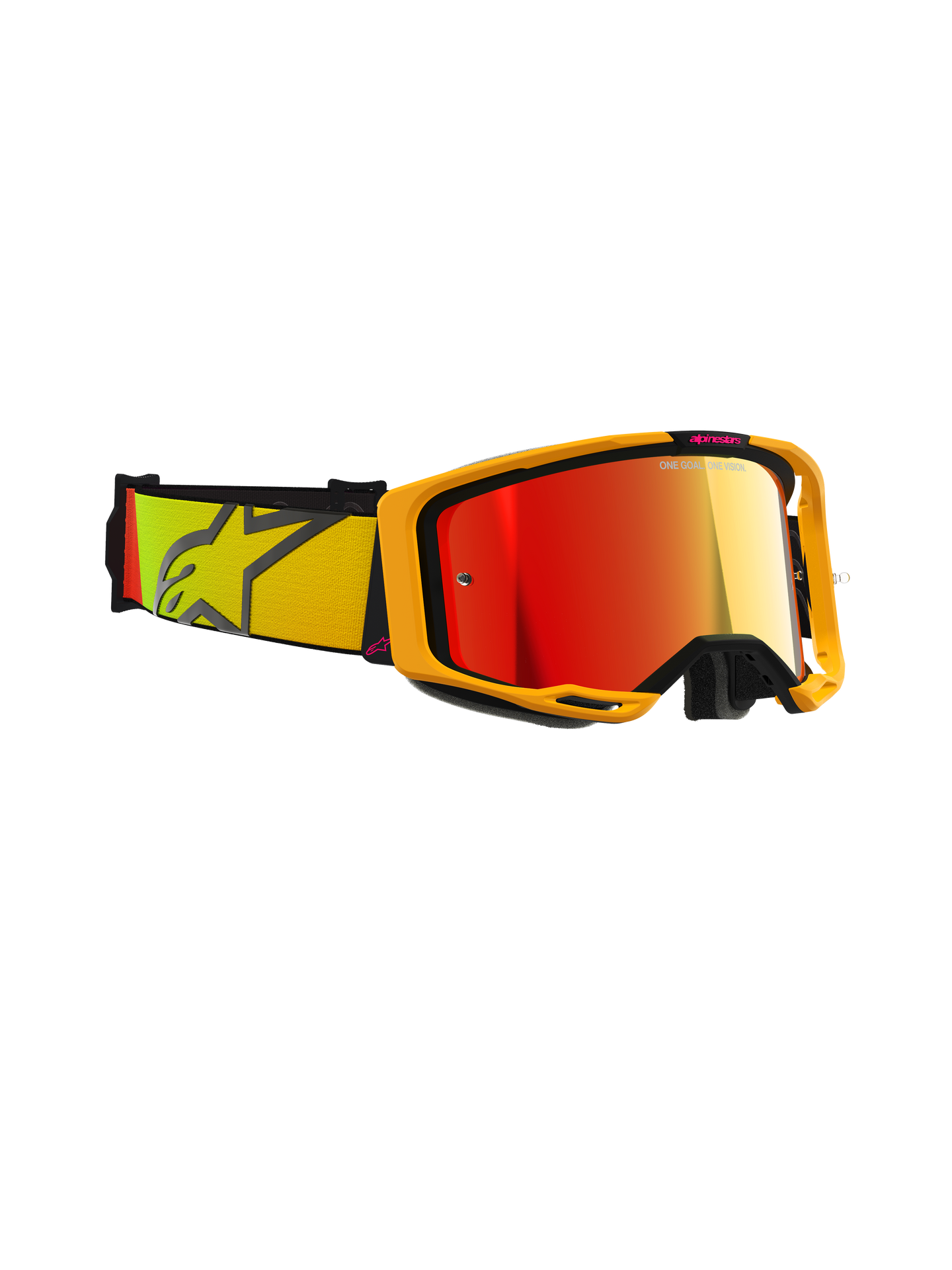 Vision 8 Corp Goggles - YELLOW MOTOCROSS Goggles | Alpinestars ...