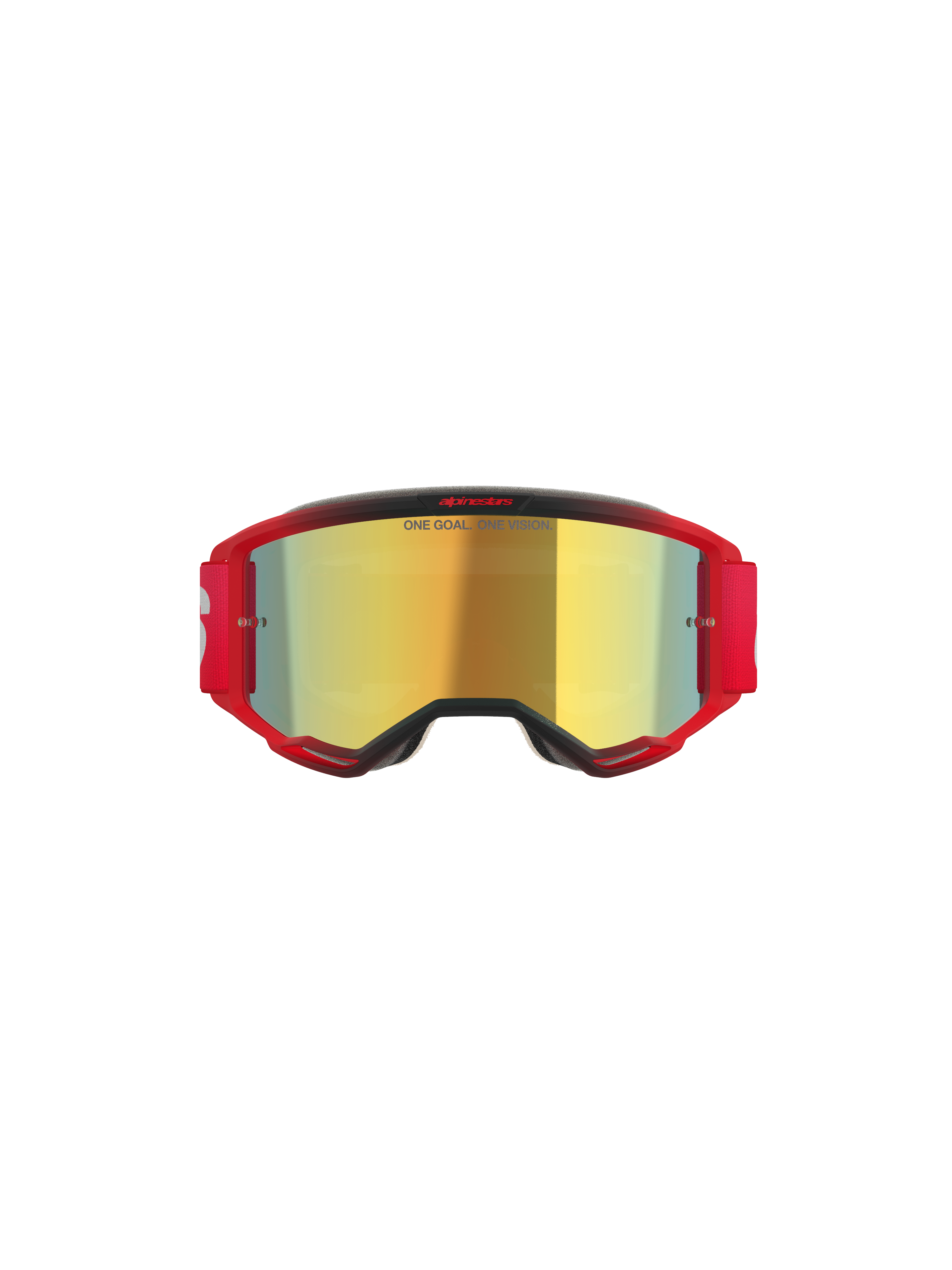 Vision 5 Blaze Goggles - RED MOTOCROSS Goggles | Alpinestars