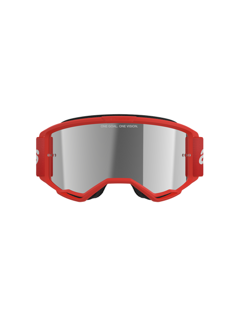Vision 3 Wordmark Goggles - RED MOTOCROSS Goggles | Alpinestars