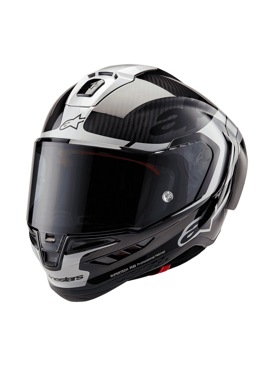Supertech R10 Element Helmet - BLACK RACING Helmets | Alpinestars