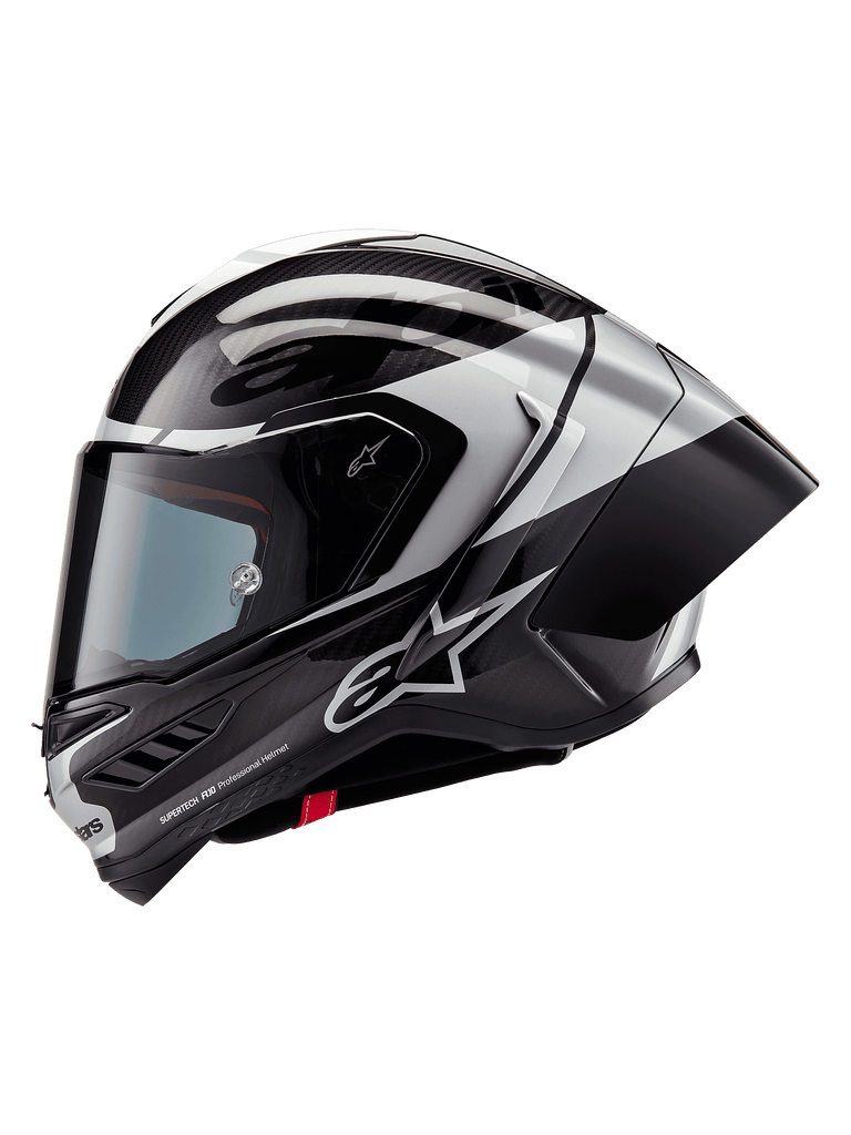 Supertech R10 Element Helmet - BLACK RACING Helmets | Alpinestars