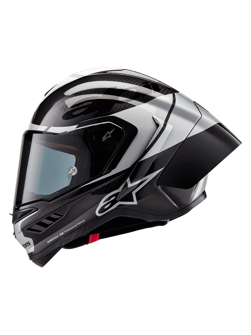 Supertech R10 Element Helmet - BLACK RACING Helmets | Alpinestars