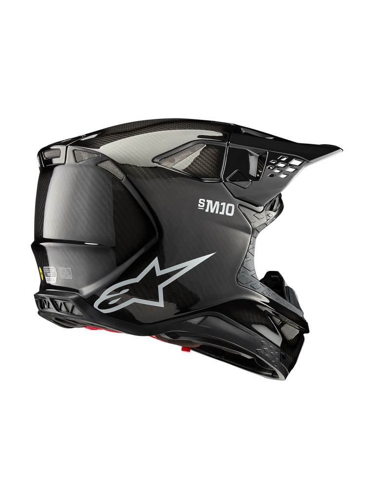 Supertech M10 Solid Helmet - BLACK OFF-ROAD Helmets | Alpinestars