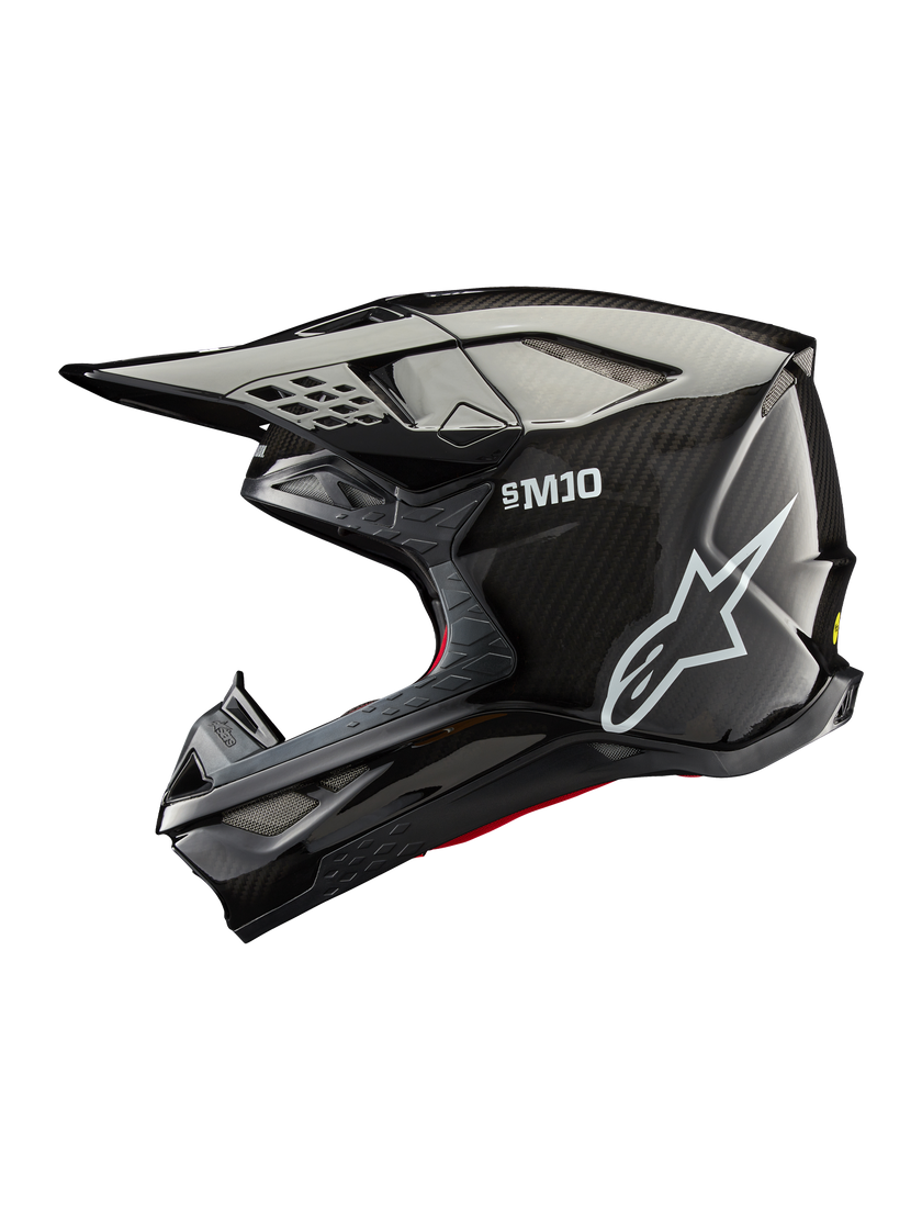 Supertech M10 Solid Helmet - BLACK OFF-ROAD Helmets | Alpinestars