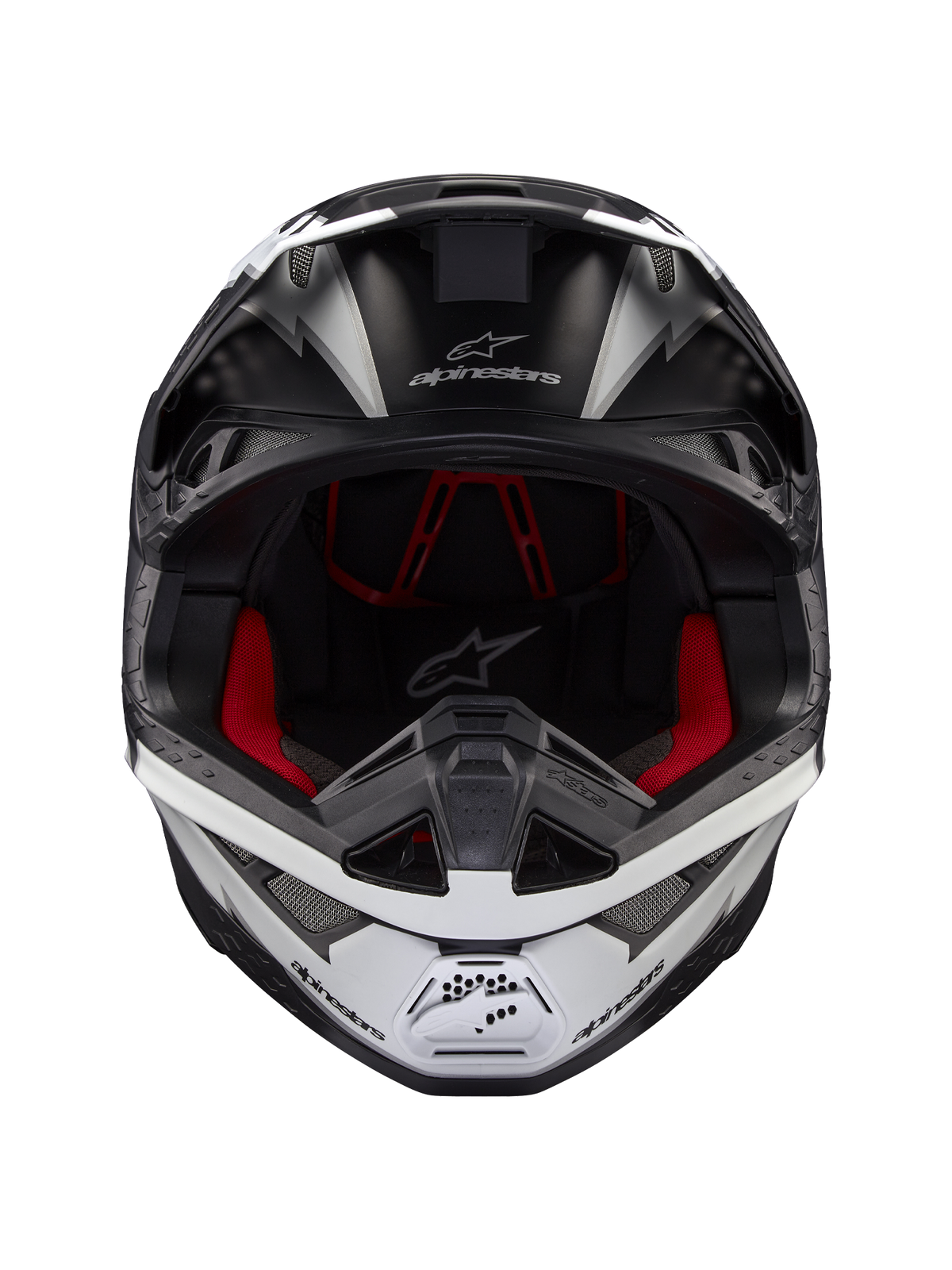 Supertech M10 Ampress Helmet - BLACK MOTOCROSS Helmets | Alpinestars ...