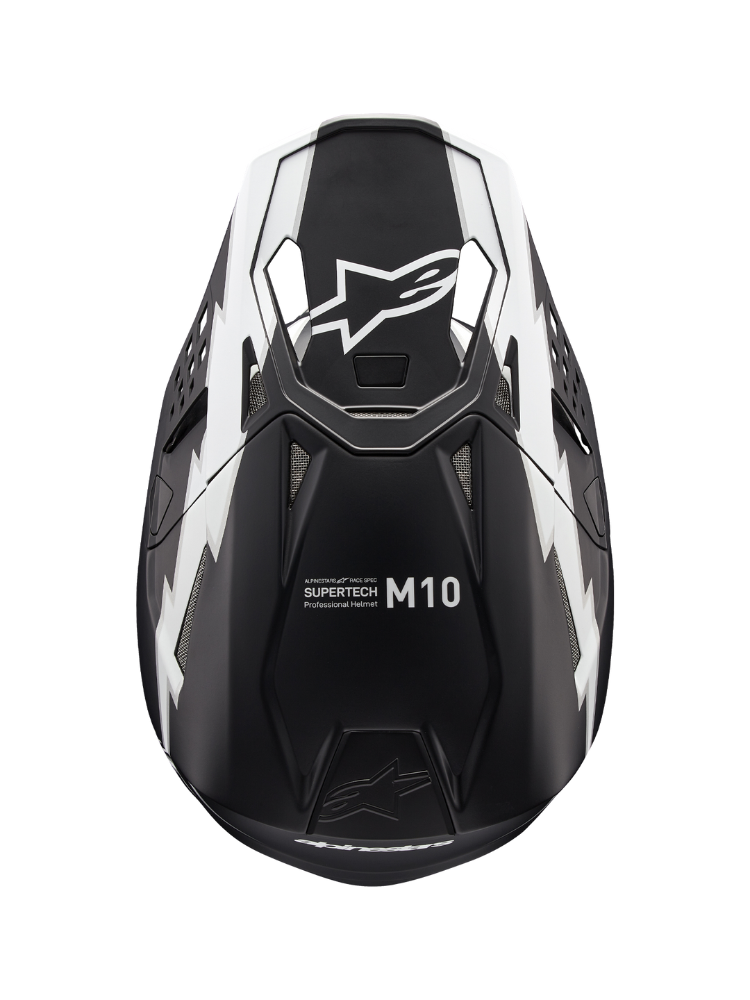 Supertech M10 Ampress Helmet - BLACK MOTOCROSS Helmets | Alpinestars ...