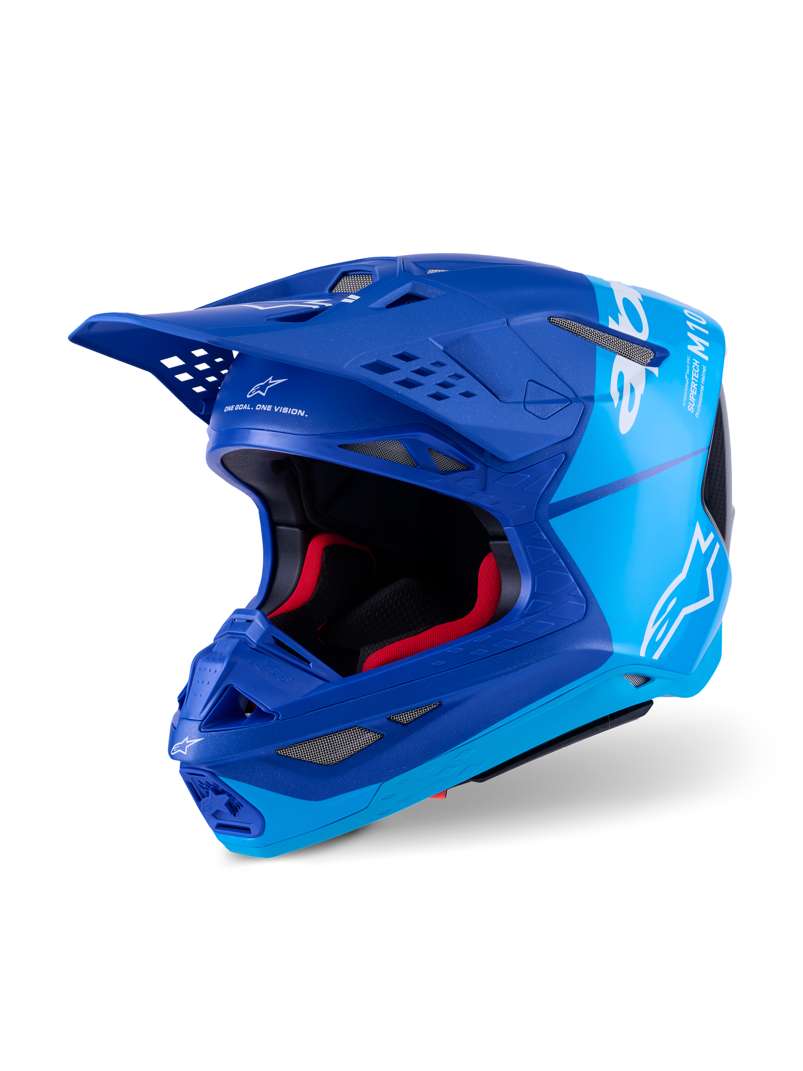 Supertech M10 Flood Helmet - Black MOTOCROSS Helmets | Alpinestars ...