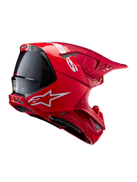 Supertech M10 Flood Helmet - RED MOTOCROSS Helmets | Alpinestars